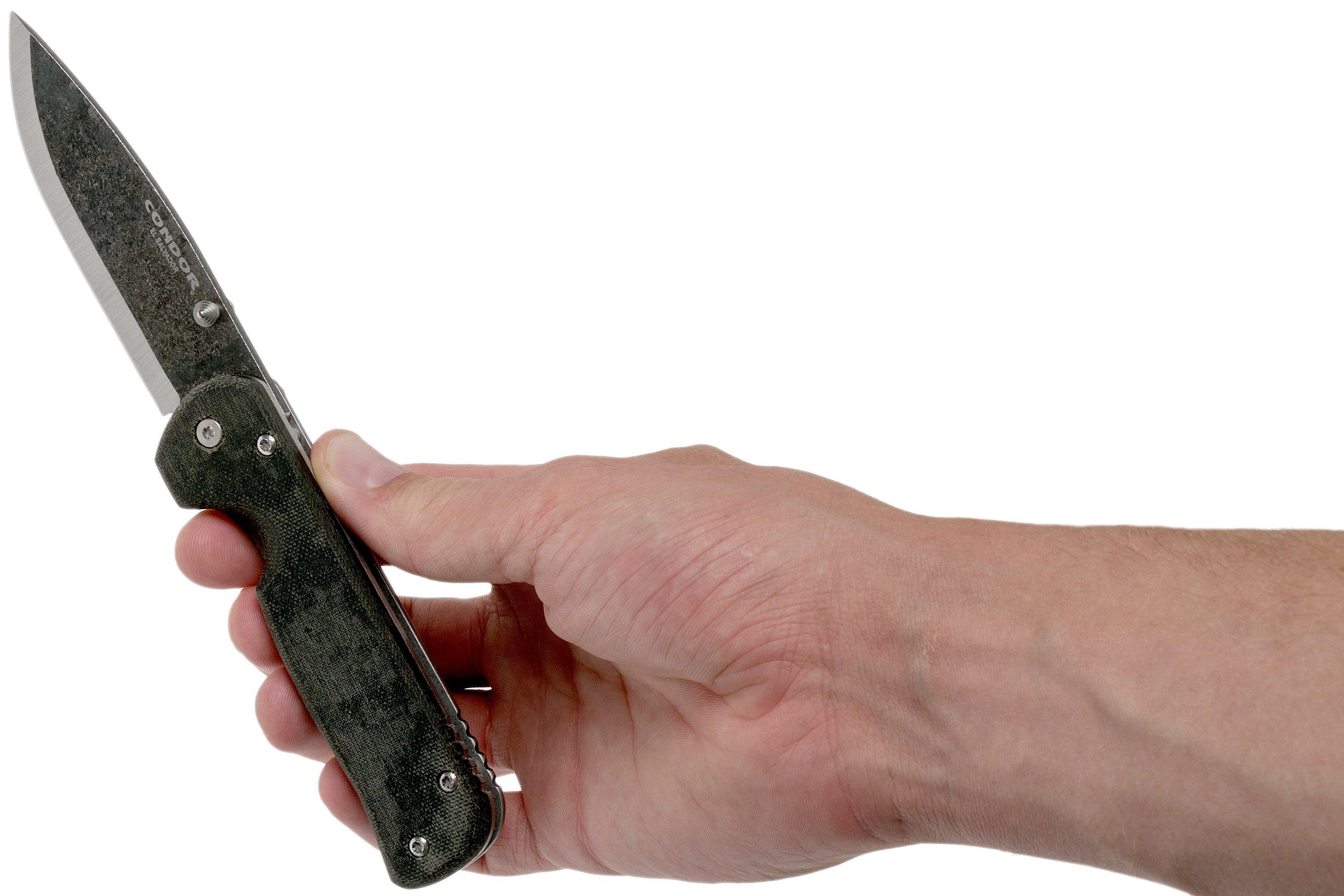 Condor Krakatoa Folder 3937-4.27HC Army Green, coltello da tasca 63839 ...