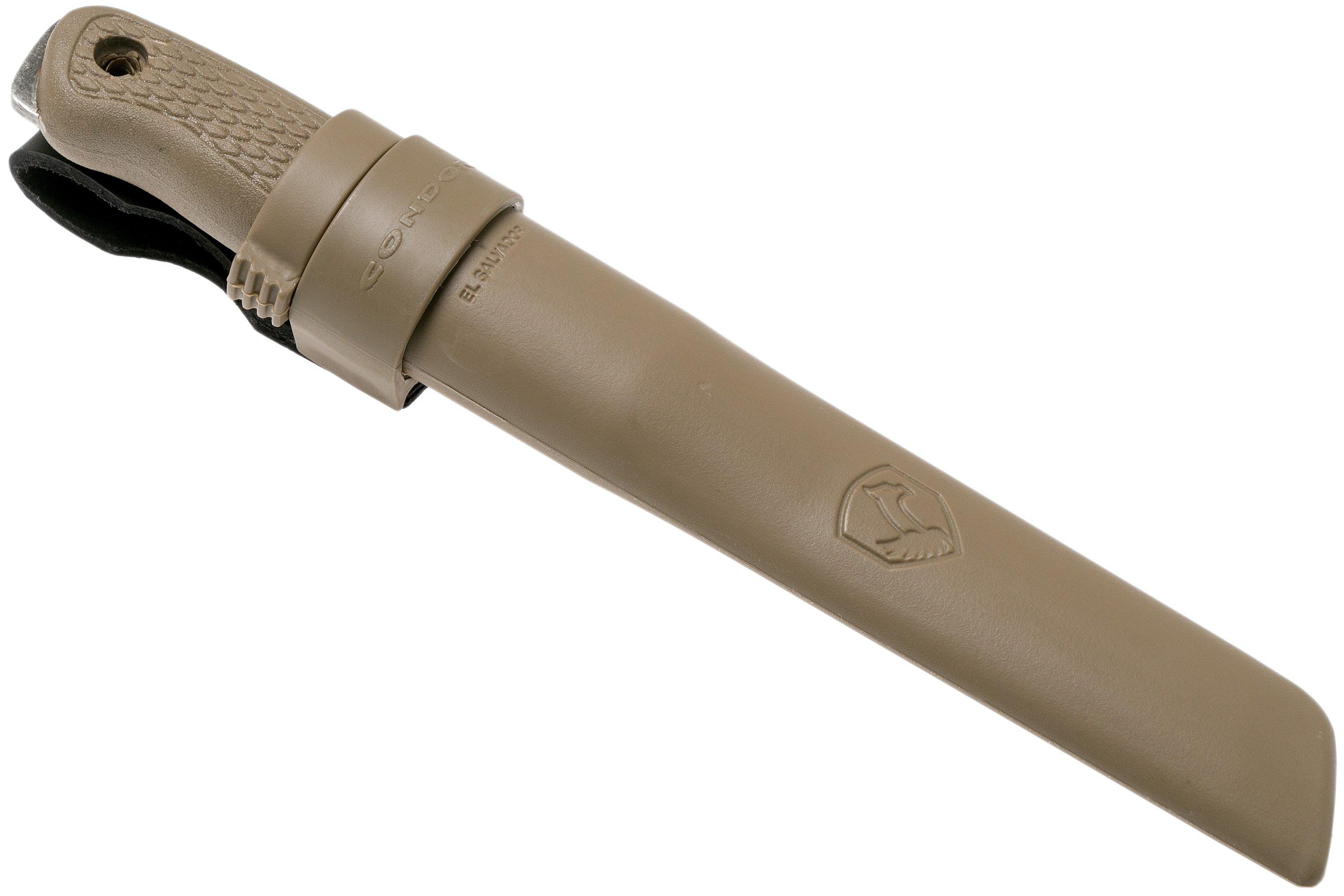 Condor Terrasaur Knife Desert 3944-4.1HC bushcraft knife 63846 ...