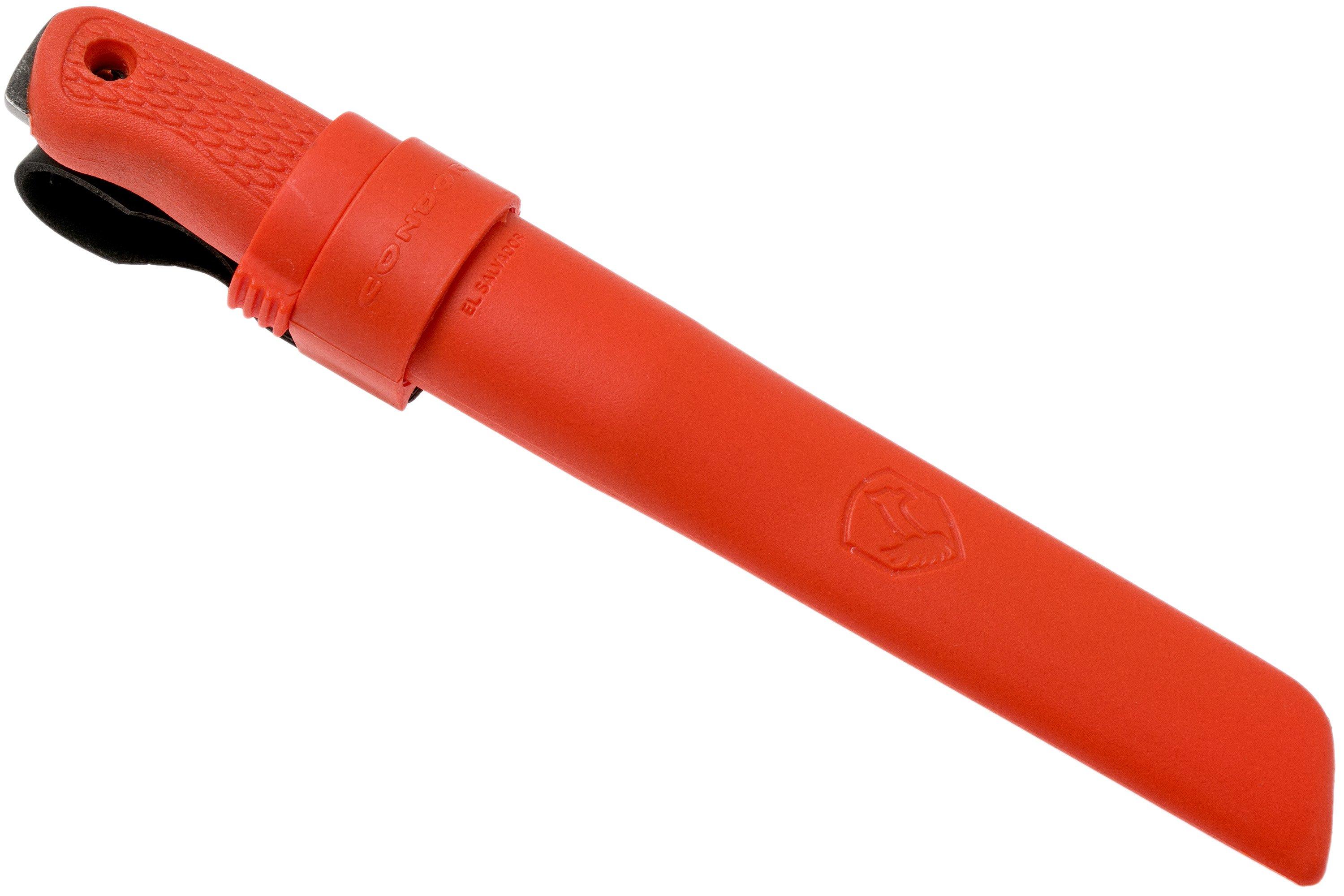 Condor Terrasaur Knife Orange 3947-4.1HC bushcraft knife 63849 ...