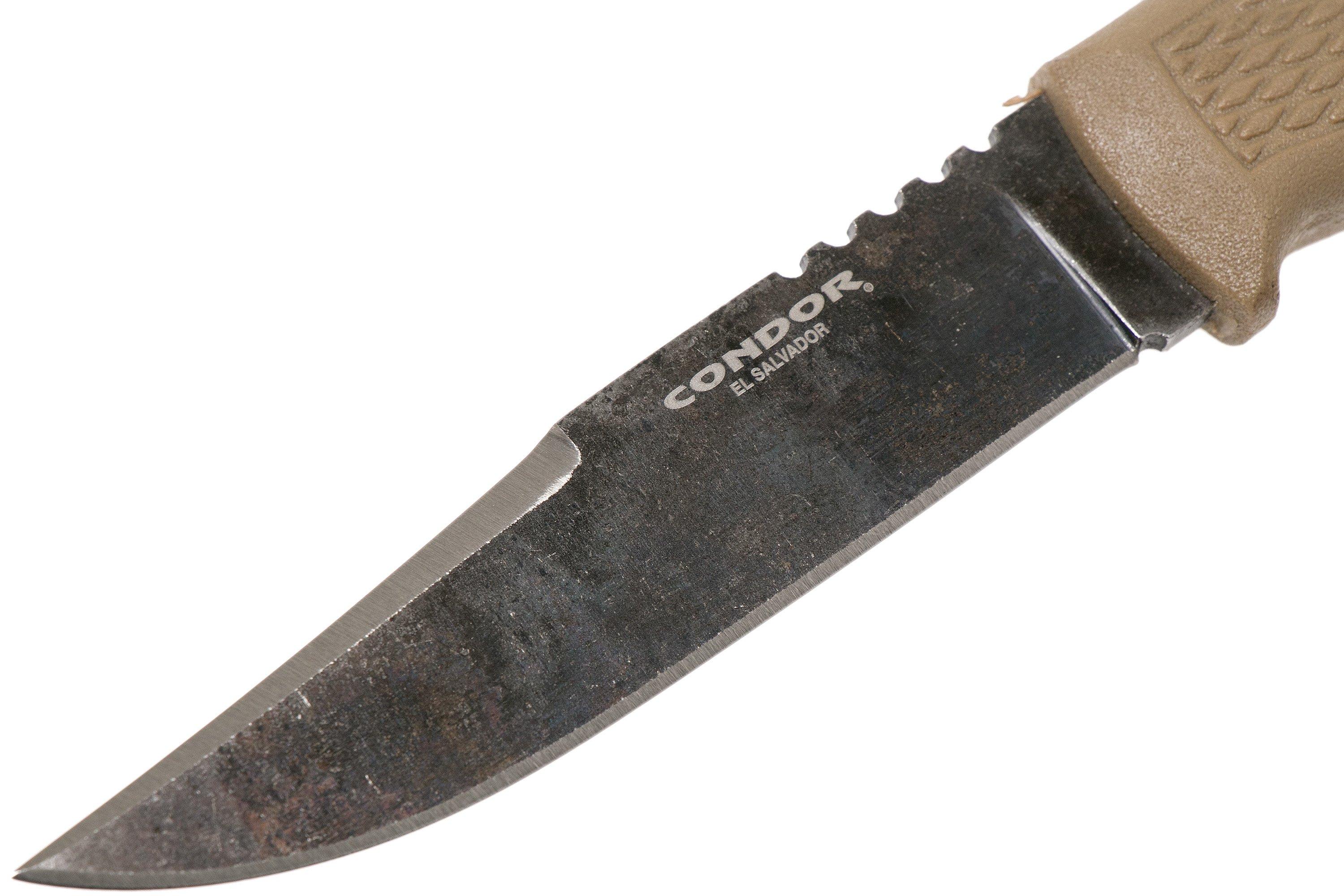 Condor Bushglider Knife Desert 3948-4.2HC outdoor knife 63850 ...