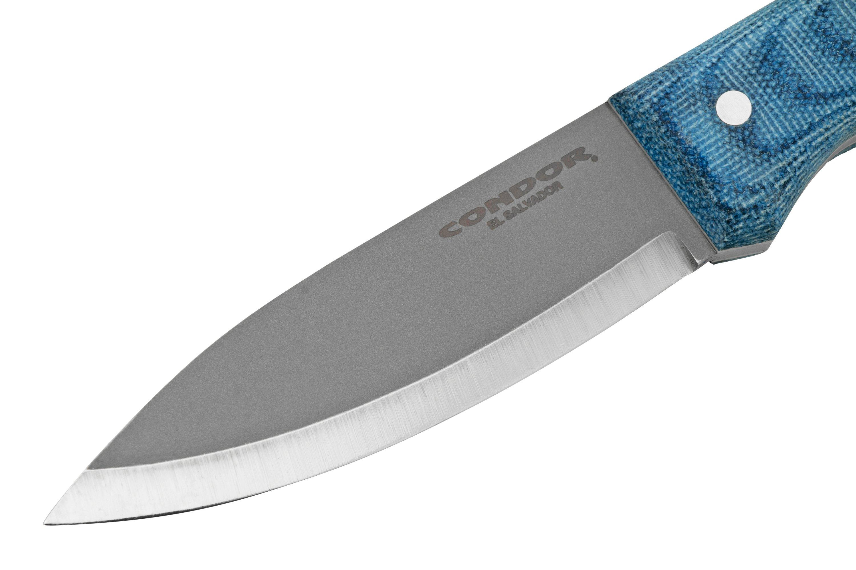 Condor Aqualore 3958-43SK, Sandvik 14C28N Stainless Steel, Micarta ...