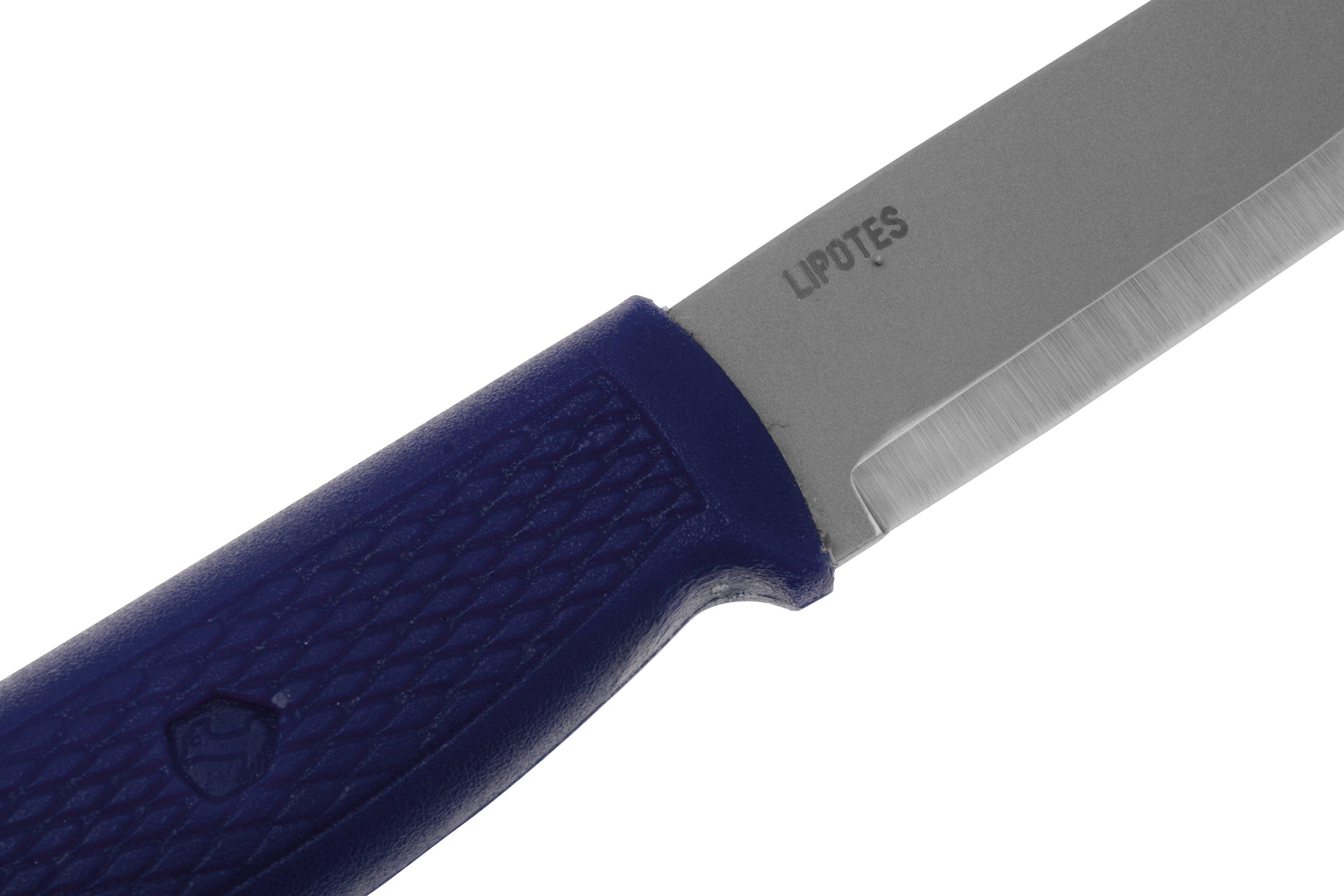 Condor Lipotes Knife CTK3964-41SK, 14C28N, Blue FRN, bushcraft knife ...