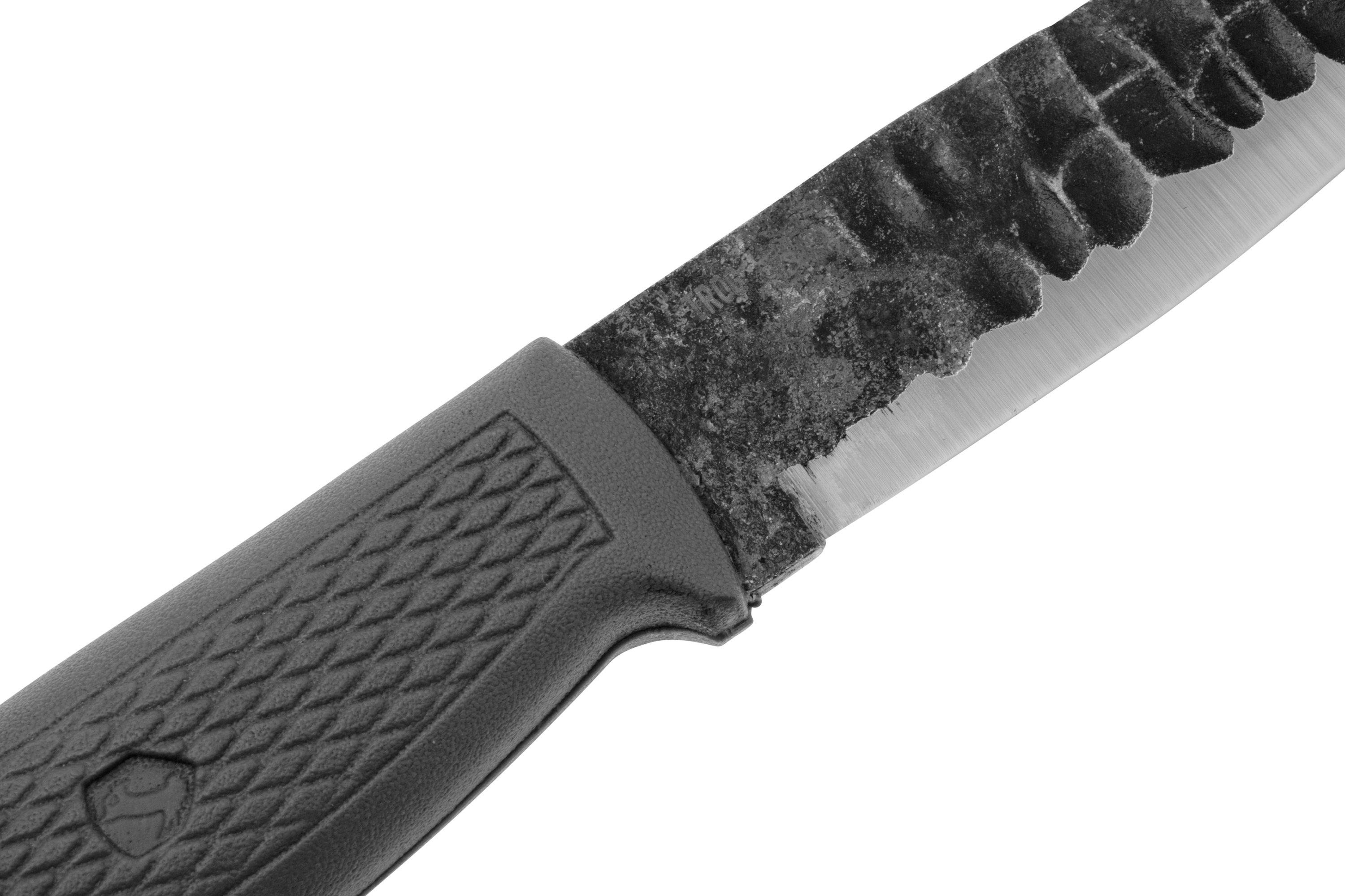 Condor Trog Knife CTK3965-42HC, 1095 Carbon Steel, Grey FRN, bushcraft ...