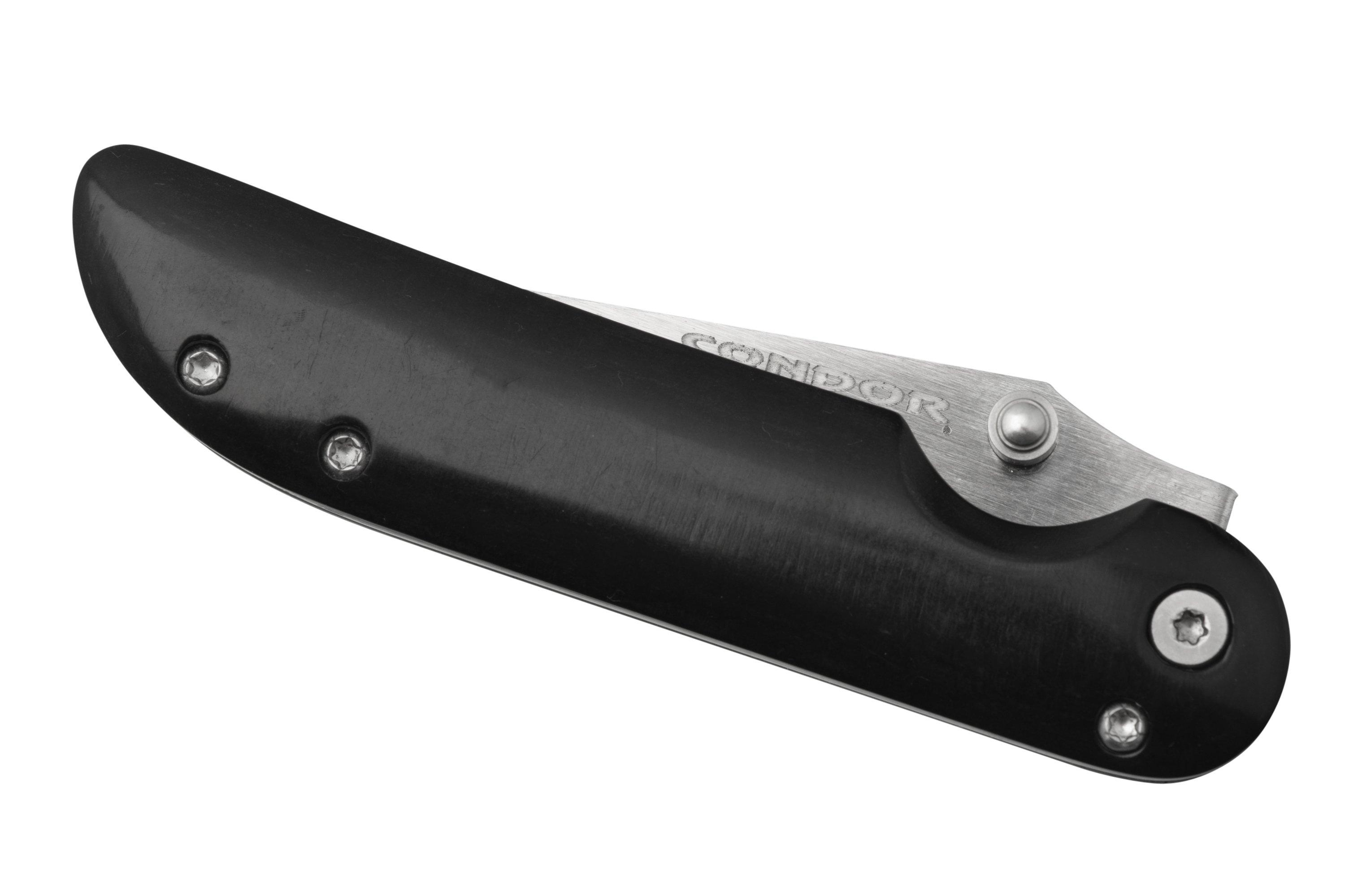 Condor Wendigo Folder CTK809-34HC, 1095 High Carbon, Paper Micarta ...