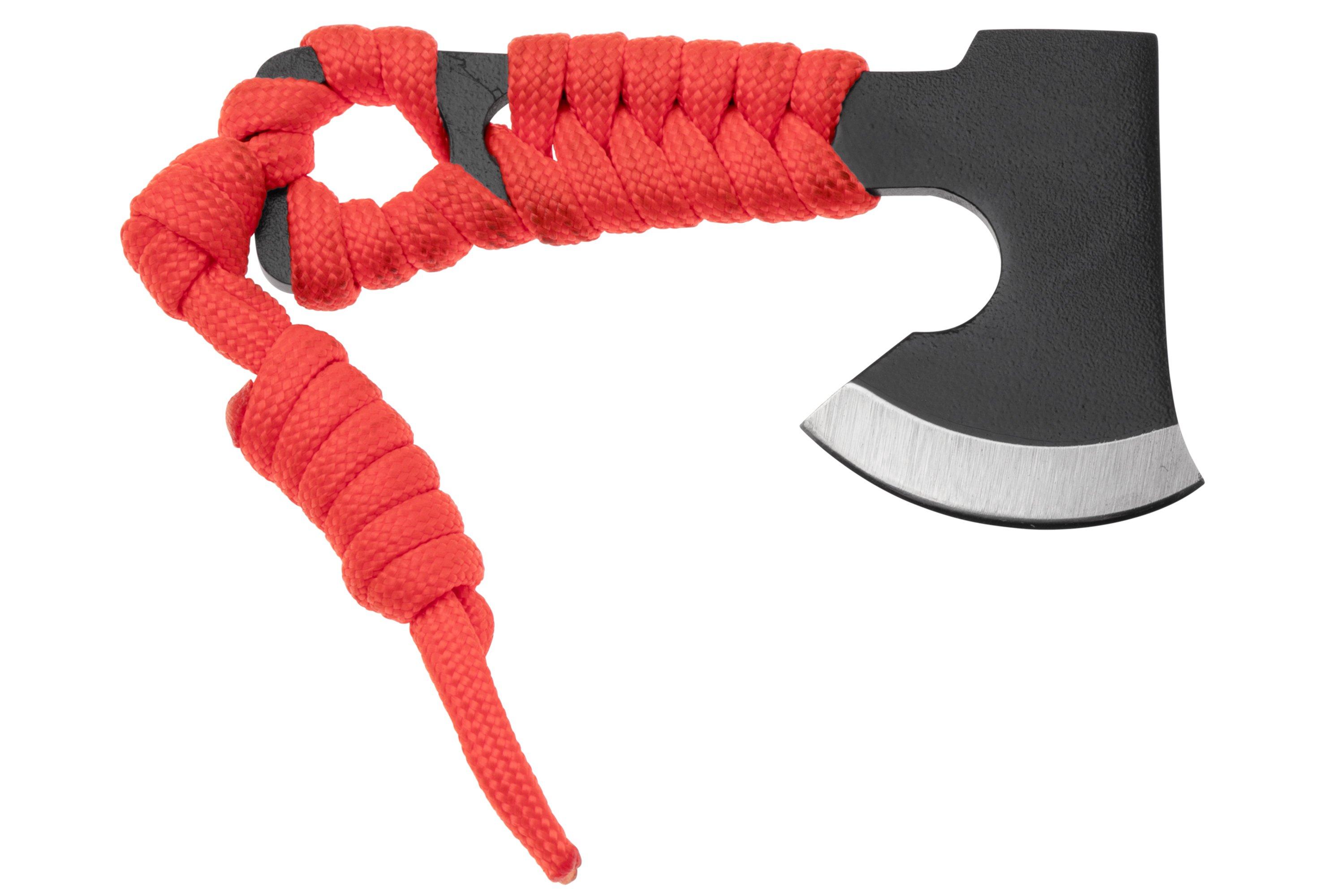 Condor Carlitos Neck Hatchet, CTK820-29-HC, Orange Paracord, Black ...