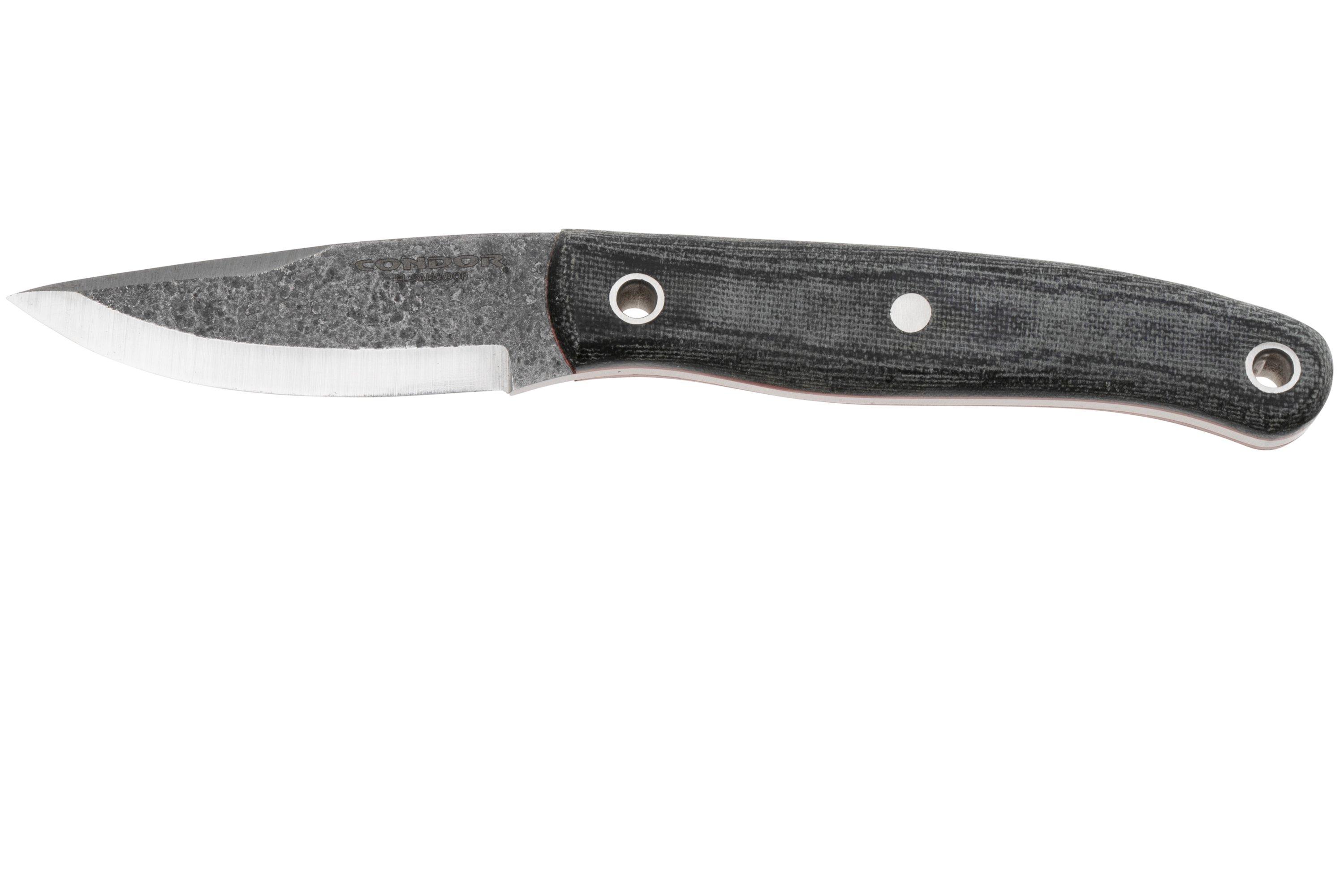 Condor Zhaoka Knife CTK821-30-HC, 1095 Carbon Steel, Micarta ...