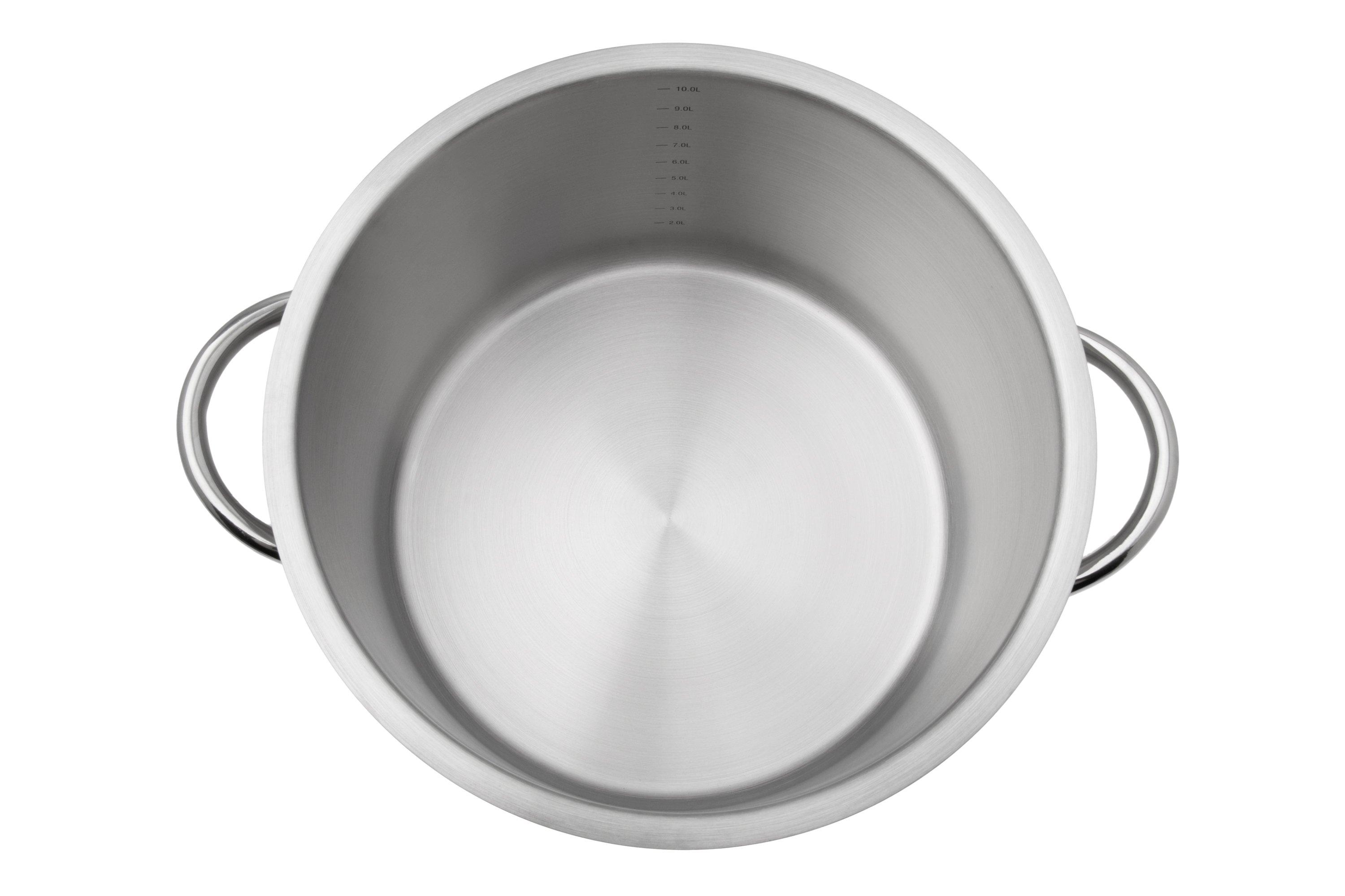 de Buyer Prim’Appety 3506.32 low cooking pot without lid, 32 cm, 14L ...