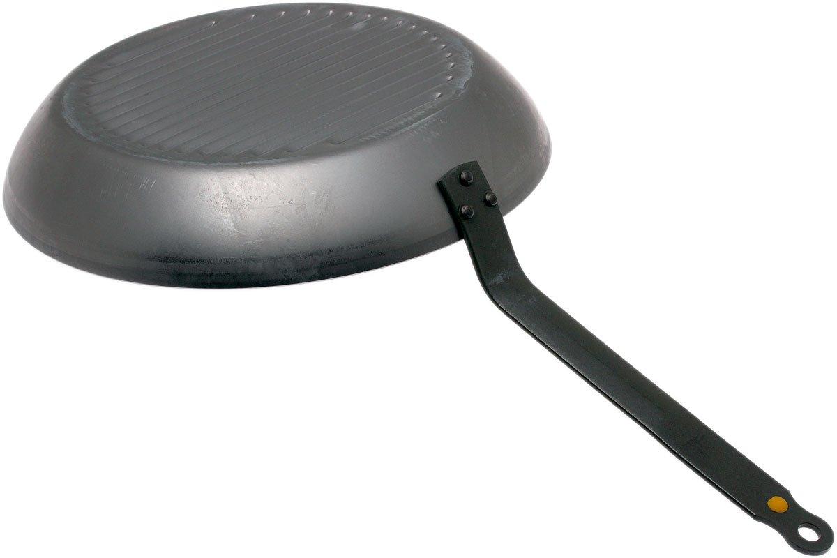 de Buyer Mineral B Element grill pan, 32cm 5613.32 | Advantageously ...
