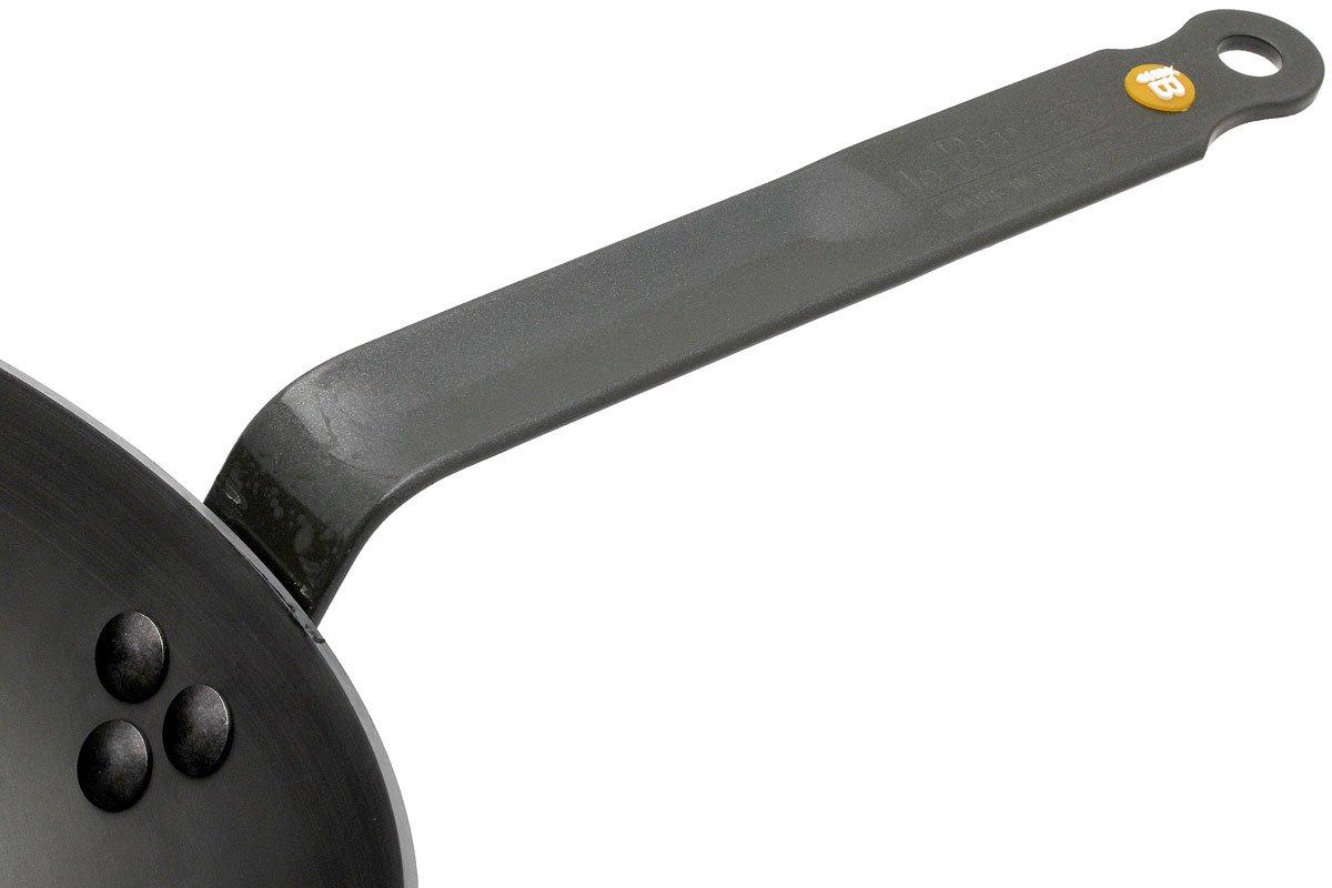 de Buyer Mineral B Element wok pan 24cm, 2.5L 5614.24 | Advantageously ...
