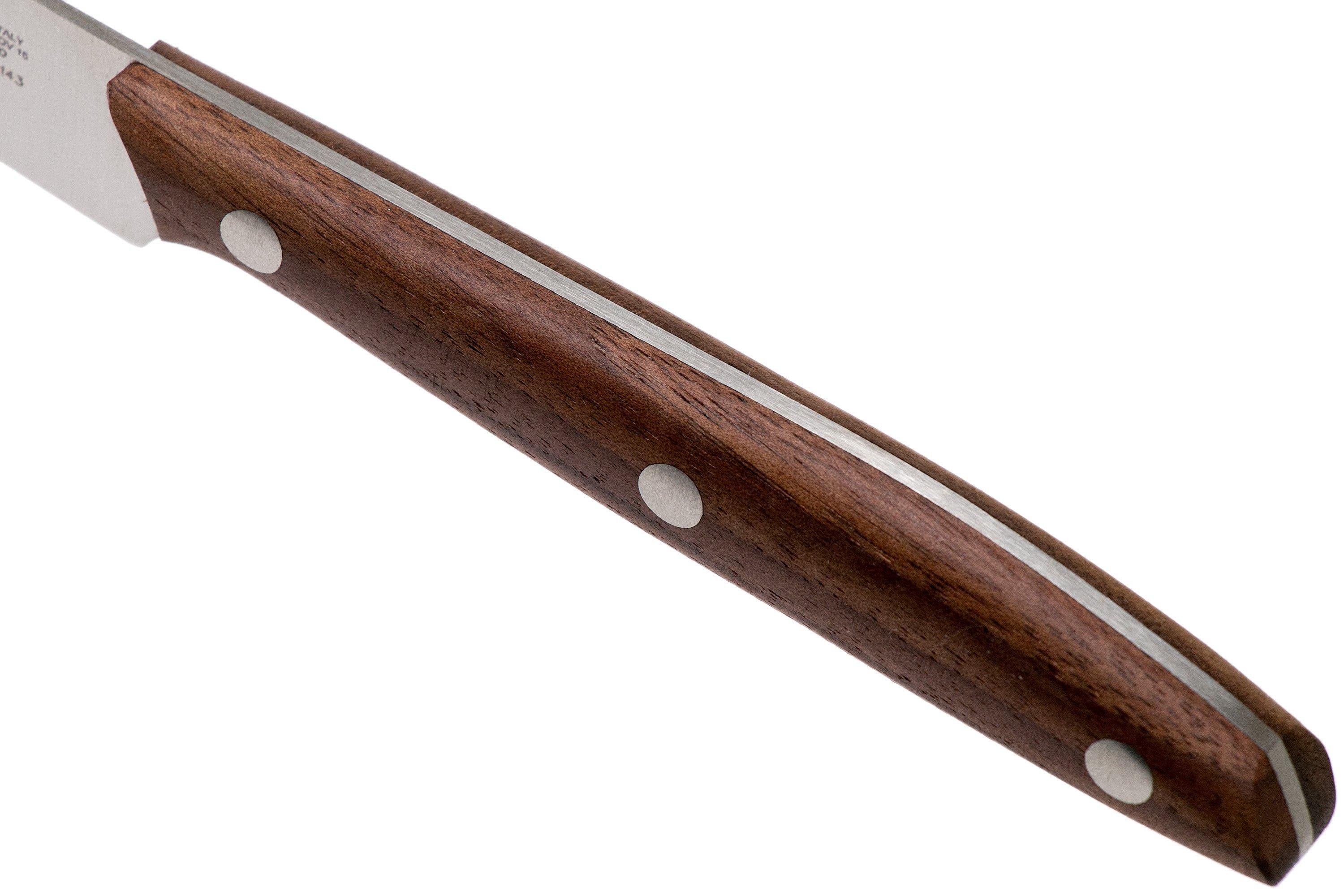 Due Cigni 1896, 2C1003NO steak knife 11 cm, walnut wood ...