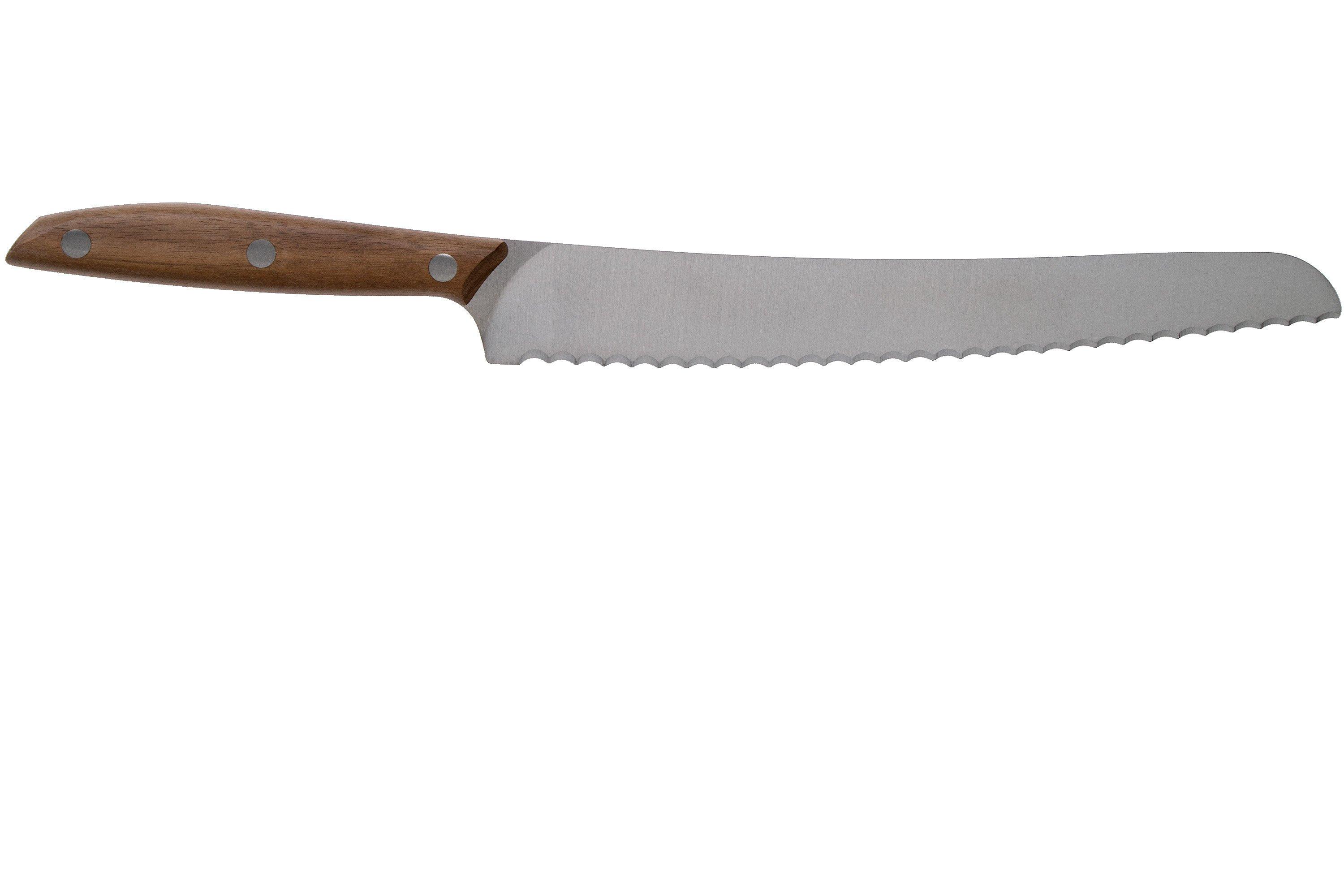 Due Cigni 1896, 2C1011NO bread knife 20 cm, walnut wood ...