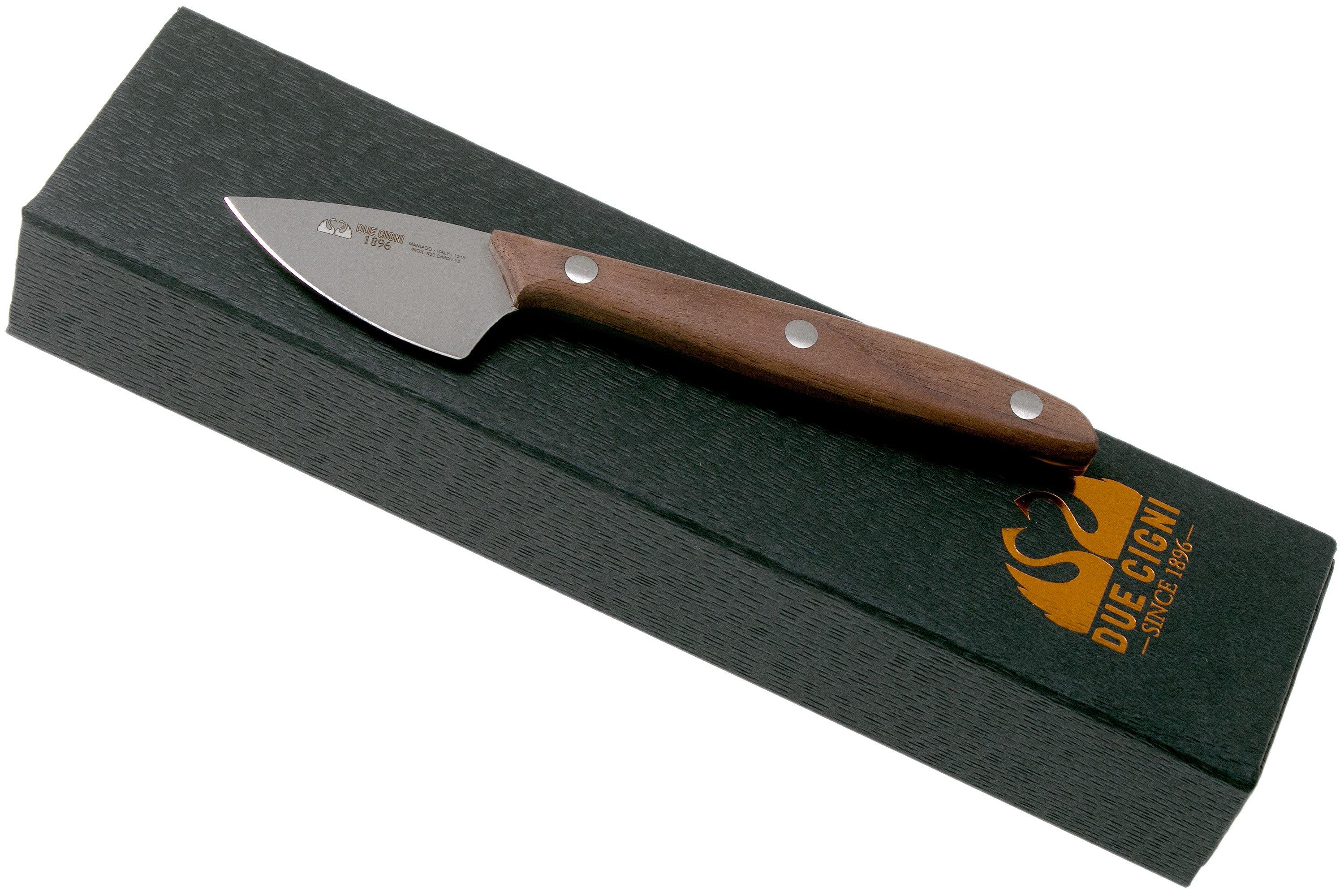 Due Cigni 1896, 2C1015NO cheese knife 5 cm, walnut wood ...