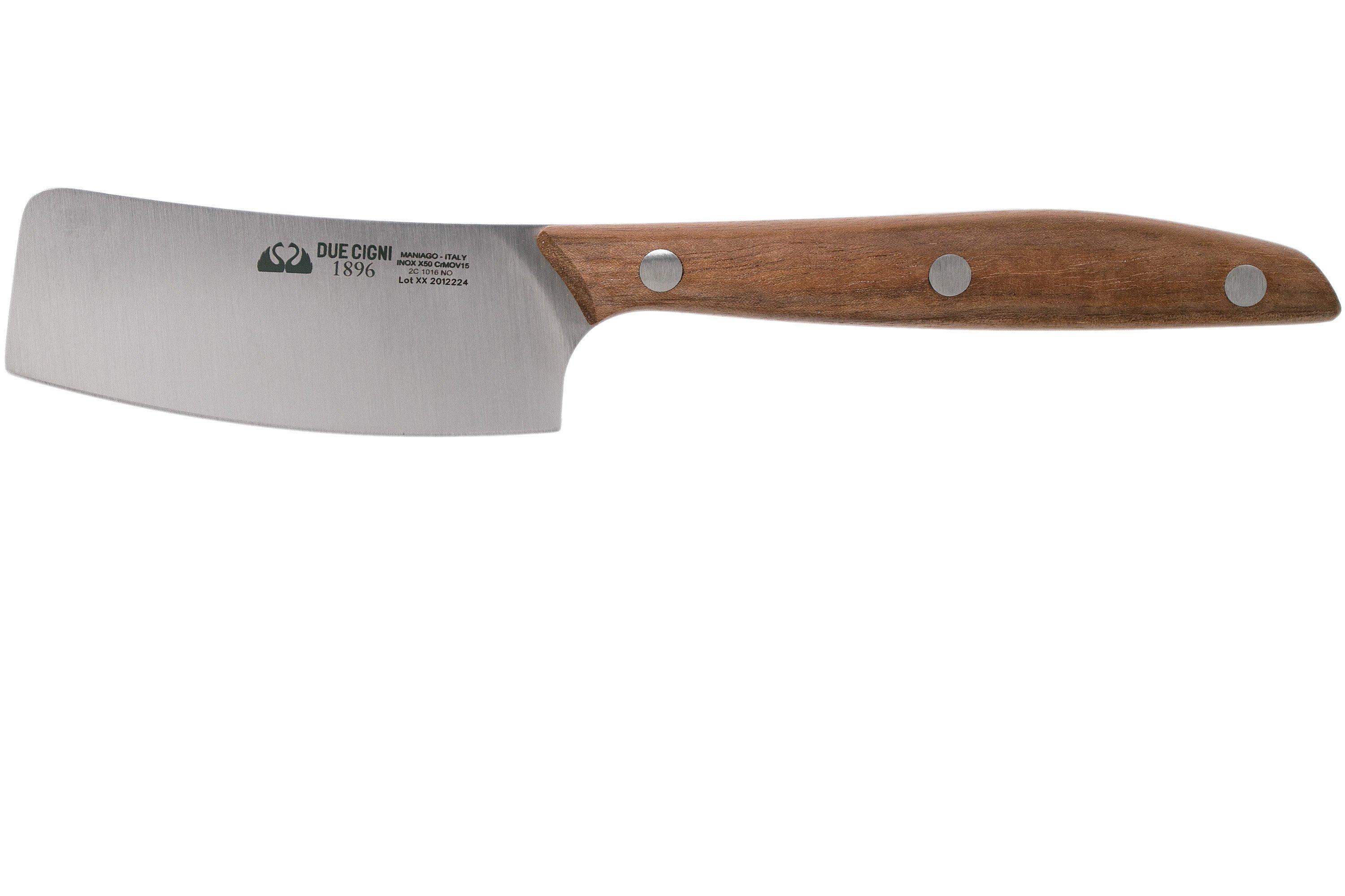 Due Cigni 1896, 2C1016NO cheese knife 7.5 cm, walnut wood ...