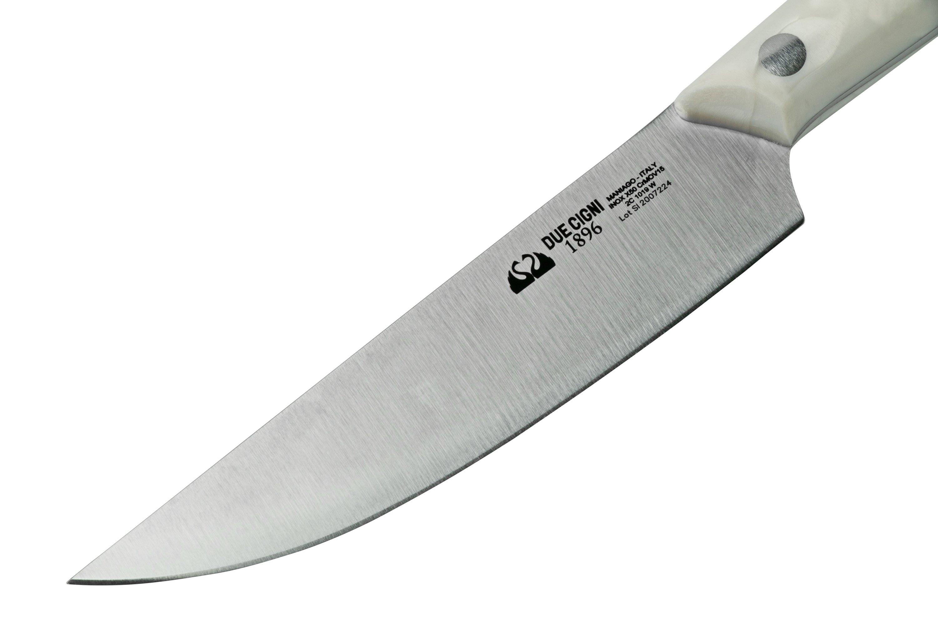 Due Cigni 1896 America 2C1019WSET6, 6-piece steak knife set, white ...
