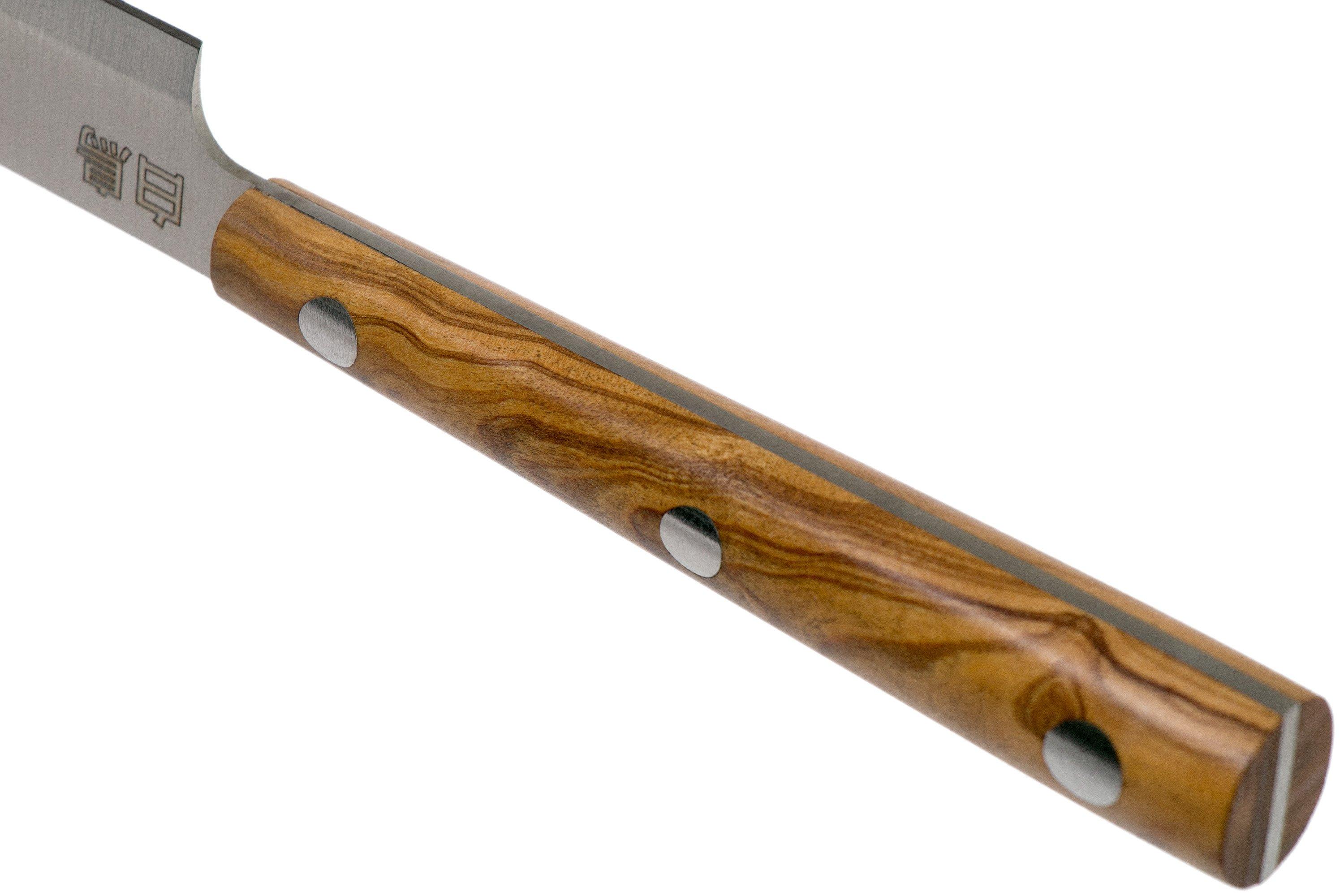 Due Cigni Hakucho steakmes 12 cm, olijfhout | Voordelig kopen bij ...