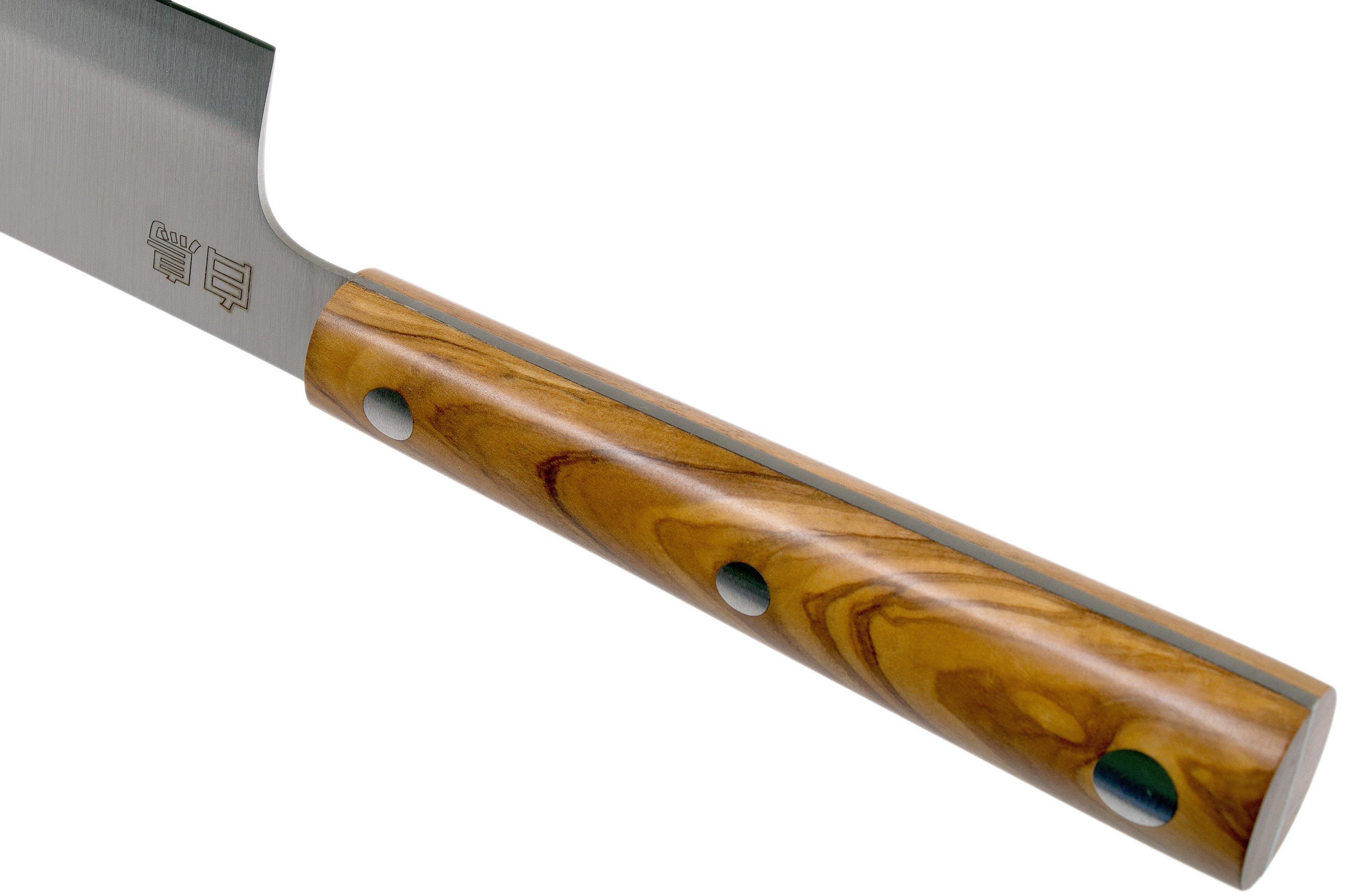 Due Cigni Hakucho Gyuto 21 cm, olive wood | Advantageously shopping at ...