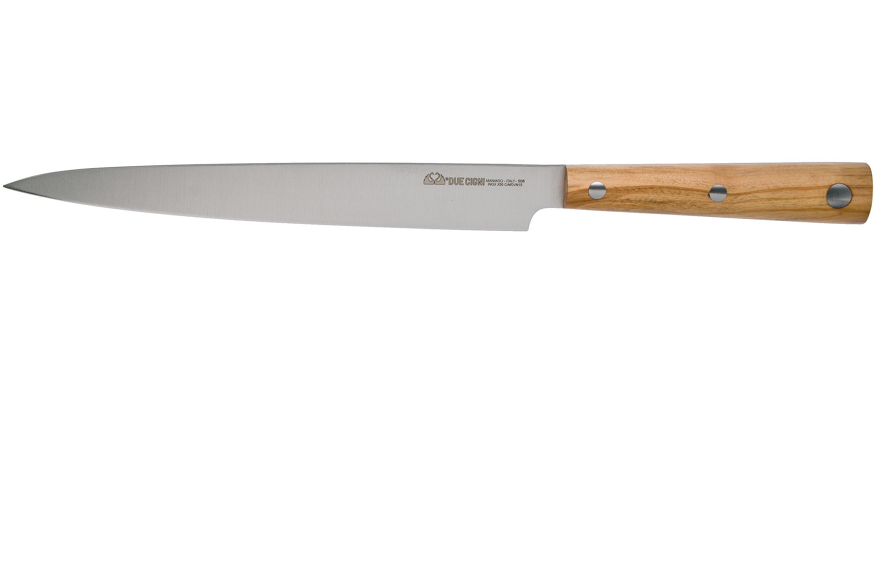 Due Cigni Hakucho sashimi 22 cm, olive wood | Advantageously shopping ...