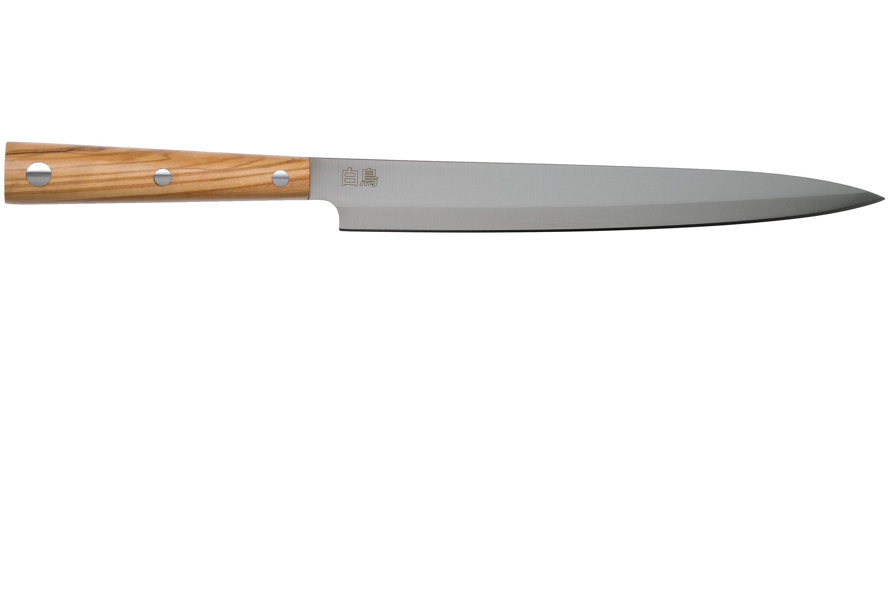 Due Cigni Hakucho sashimi 25 cm, olive wood | Advantageously shopping ...