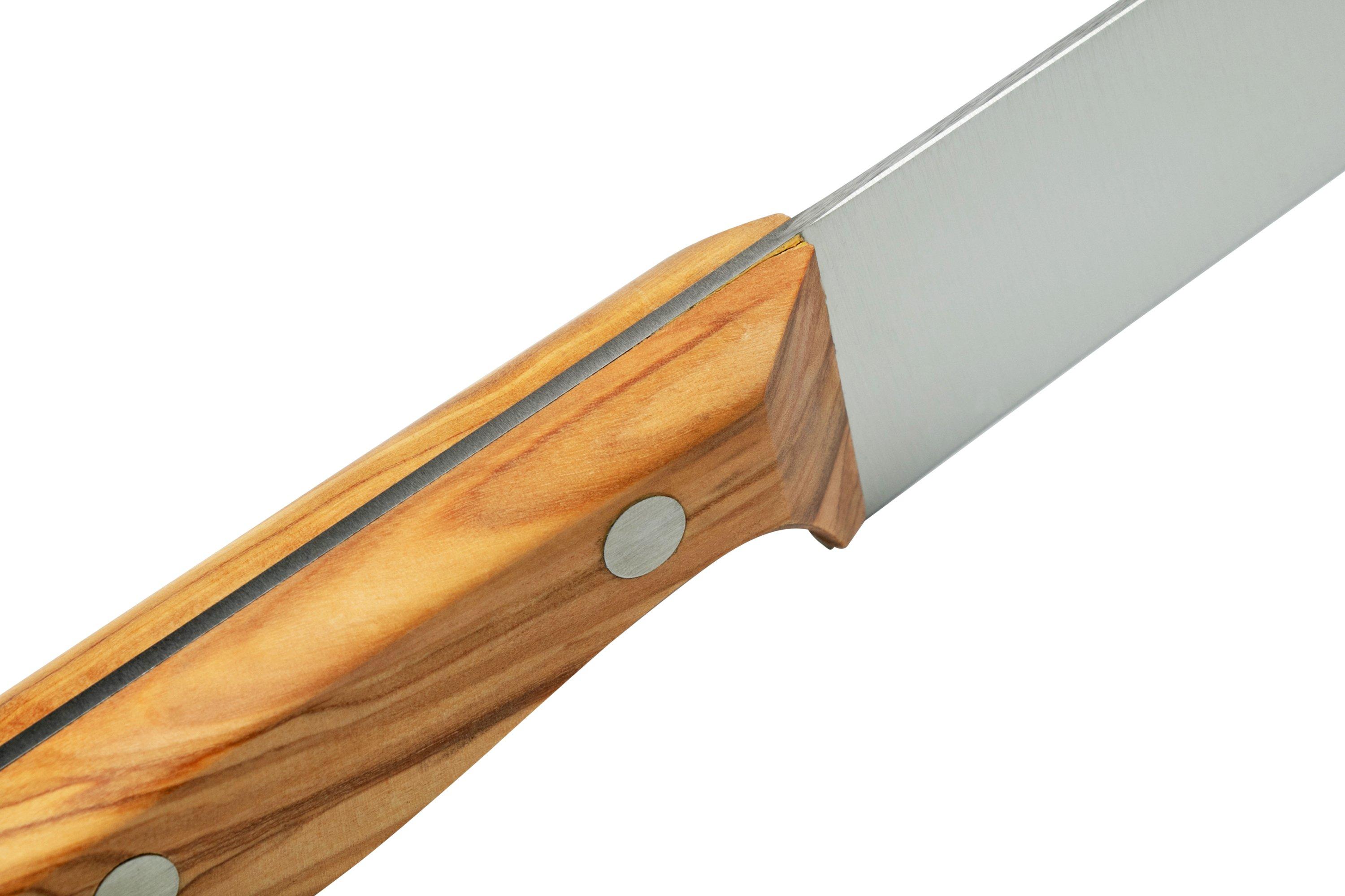 Due Cigni Tuscany 2C744-22OL carving knife 22 cm olive wood ...