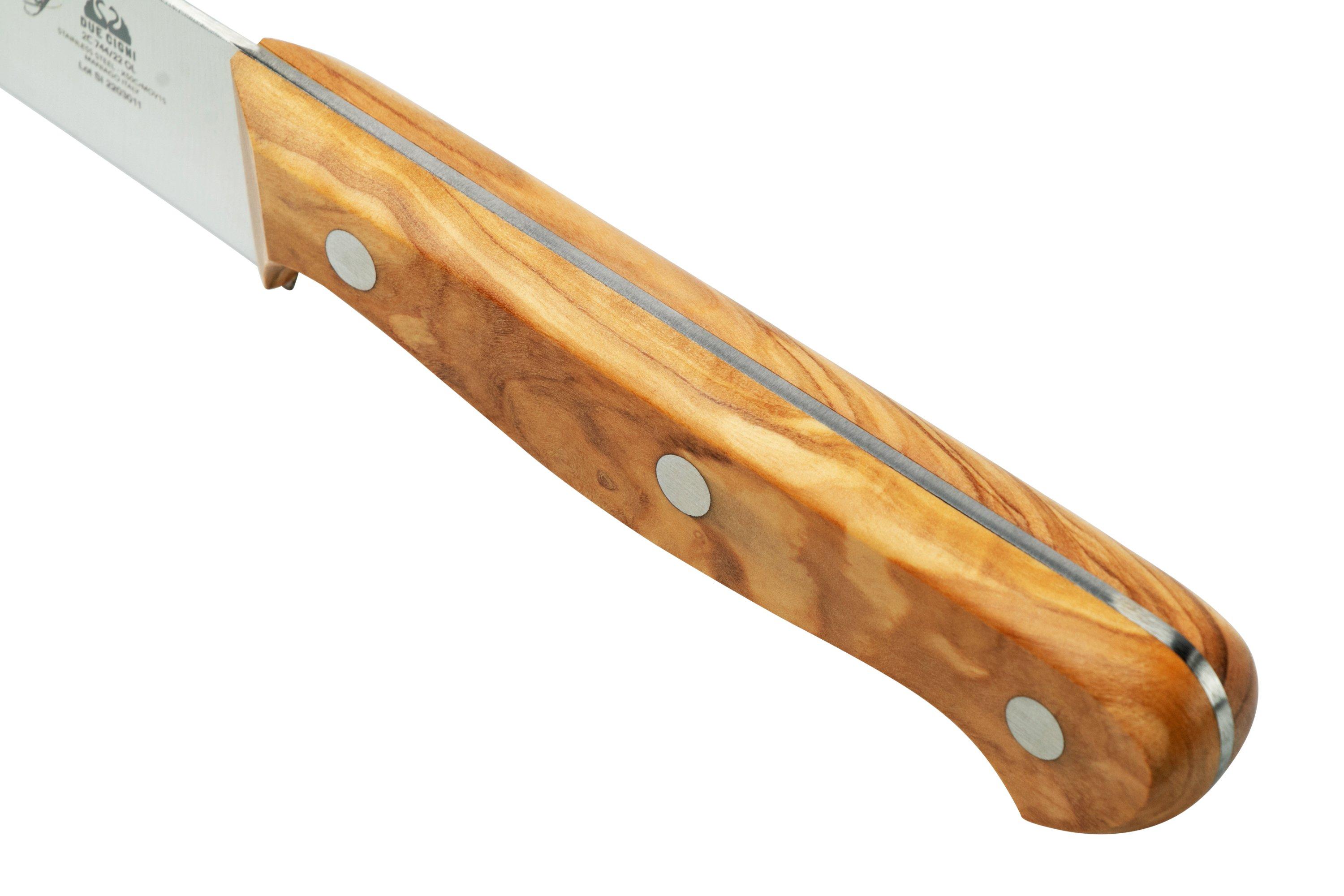 Due Cigni Tuscany 2C744-22OL vleesmes 22 cm olijfhout | Voordelig kopen ...