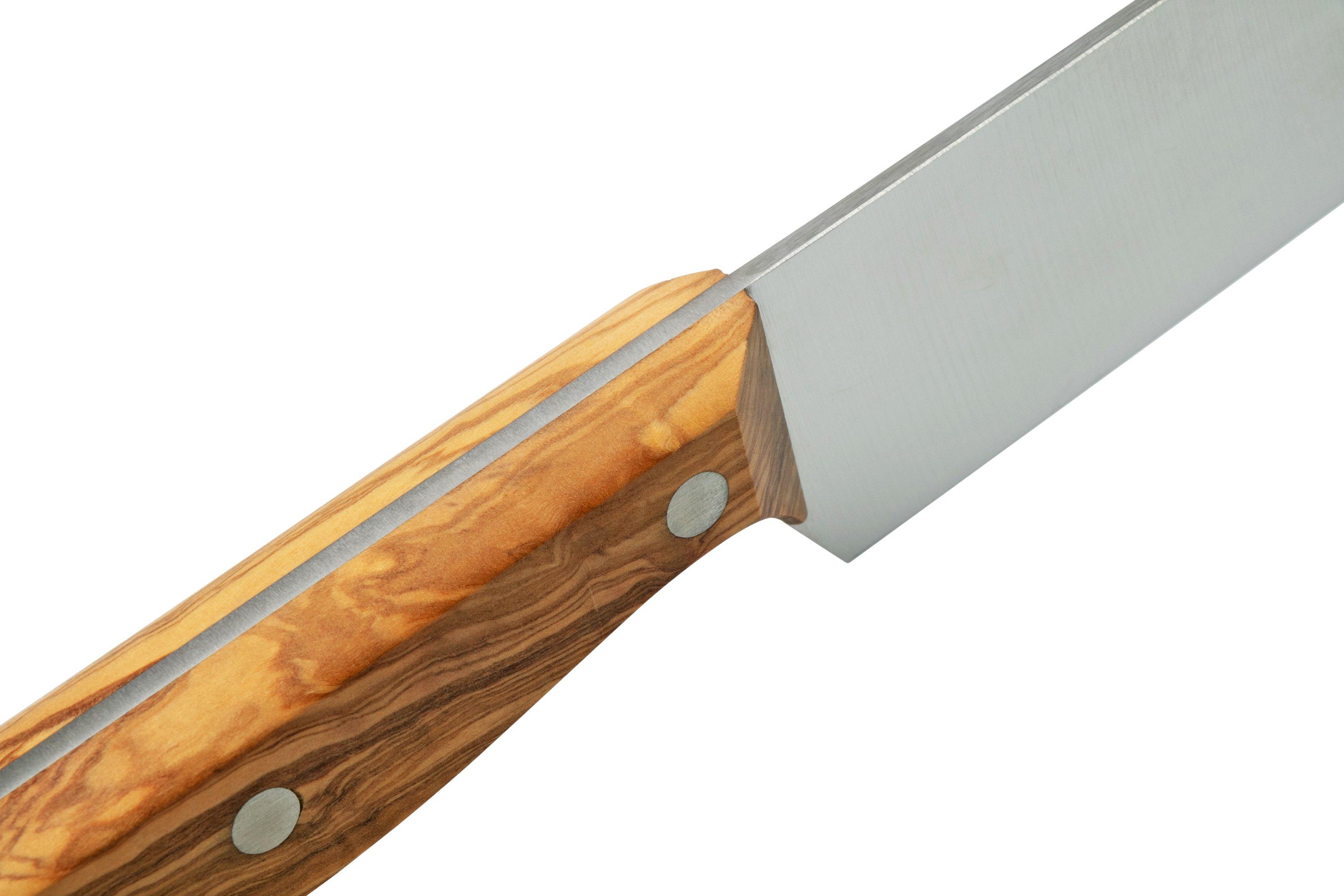 Due Cigni Tuscany 2C764-28OL butcher's knife 28 cm olive wood ...