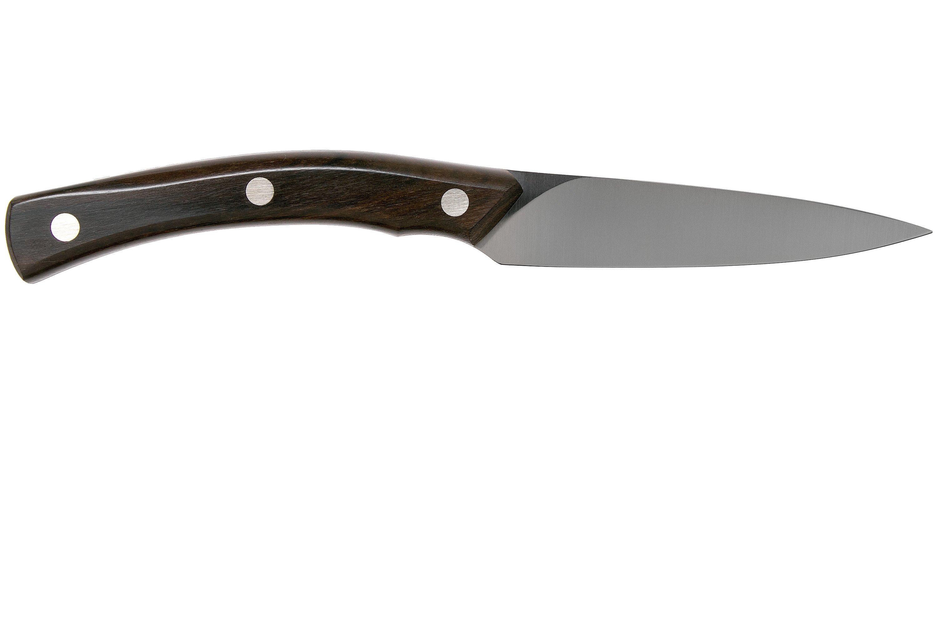 Due Cigni Arne Line paring knife 10 cm, ziricote | Advantageously ...