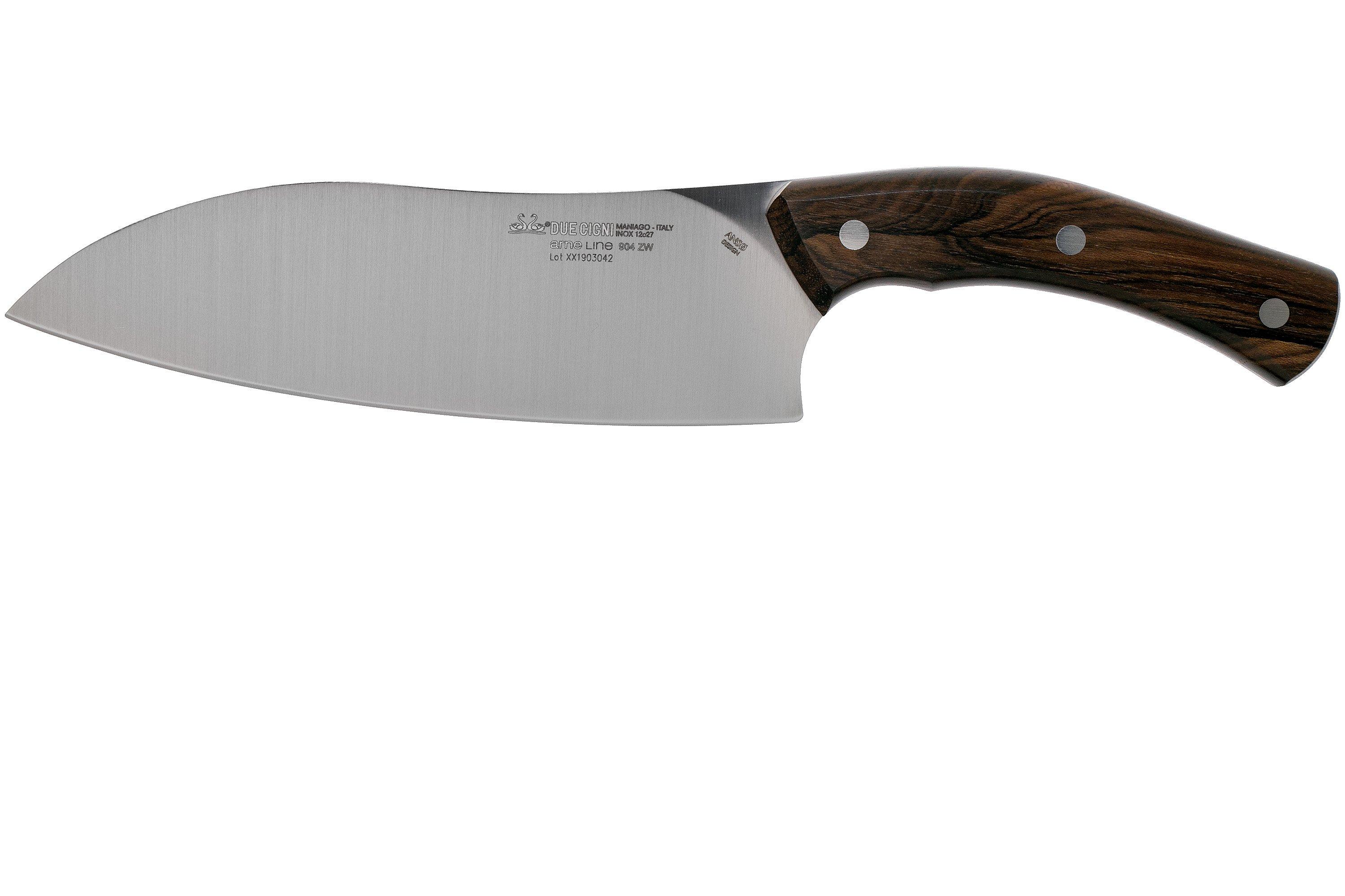 Due Cigni Arne Line santoku 19 cm, ziricote | Advantageously shopping ...
