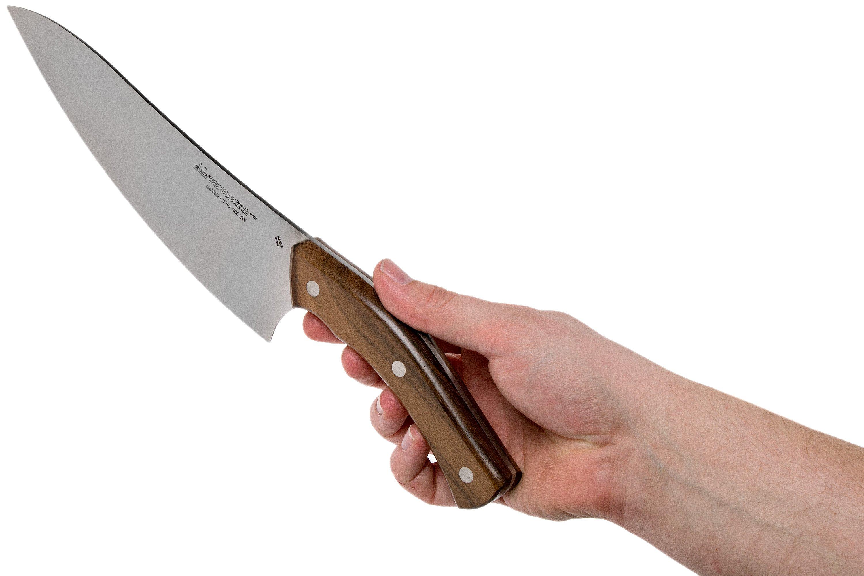 Due Cigni Arne Line chef's knife 20 cm, ziricote | Advantageously ...