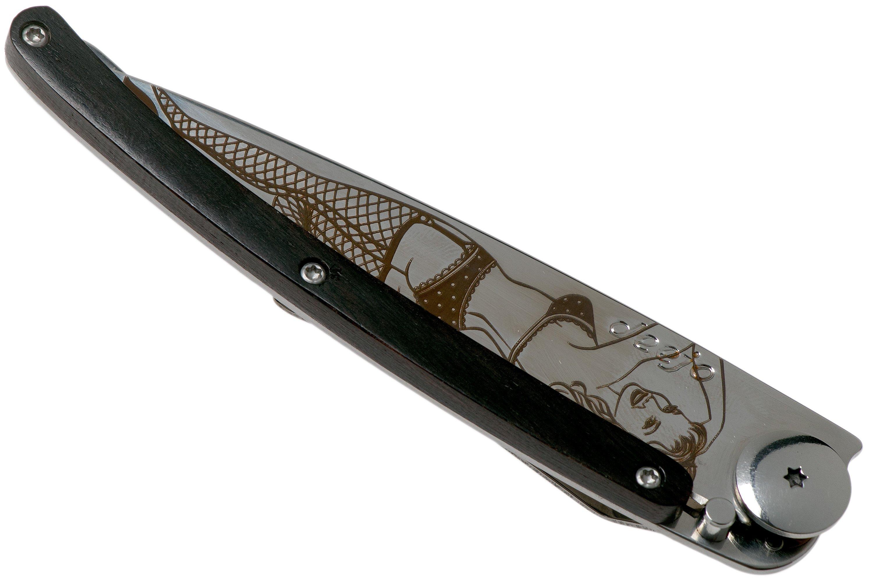 Deejo Tattoo 37g, Mirror Ebony, Pin Up 1AB000100 navaja | Compras con ...