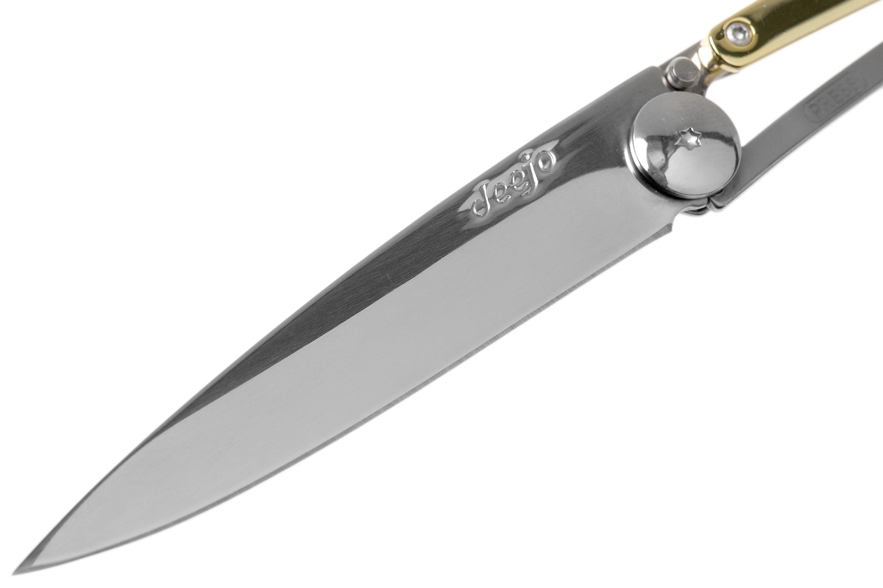 Deejo Gold 37g, Yellow Gold Gilded 1AM000010 pocket knife ...