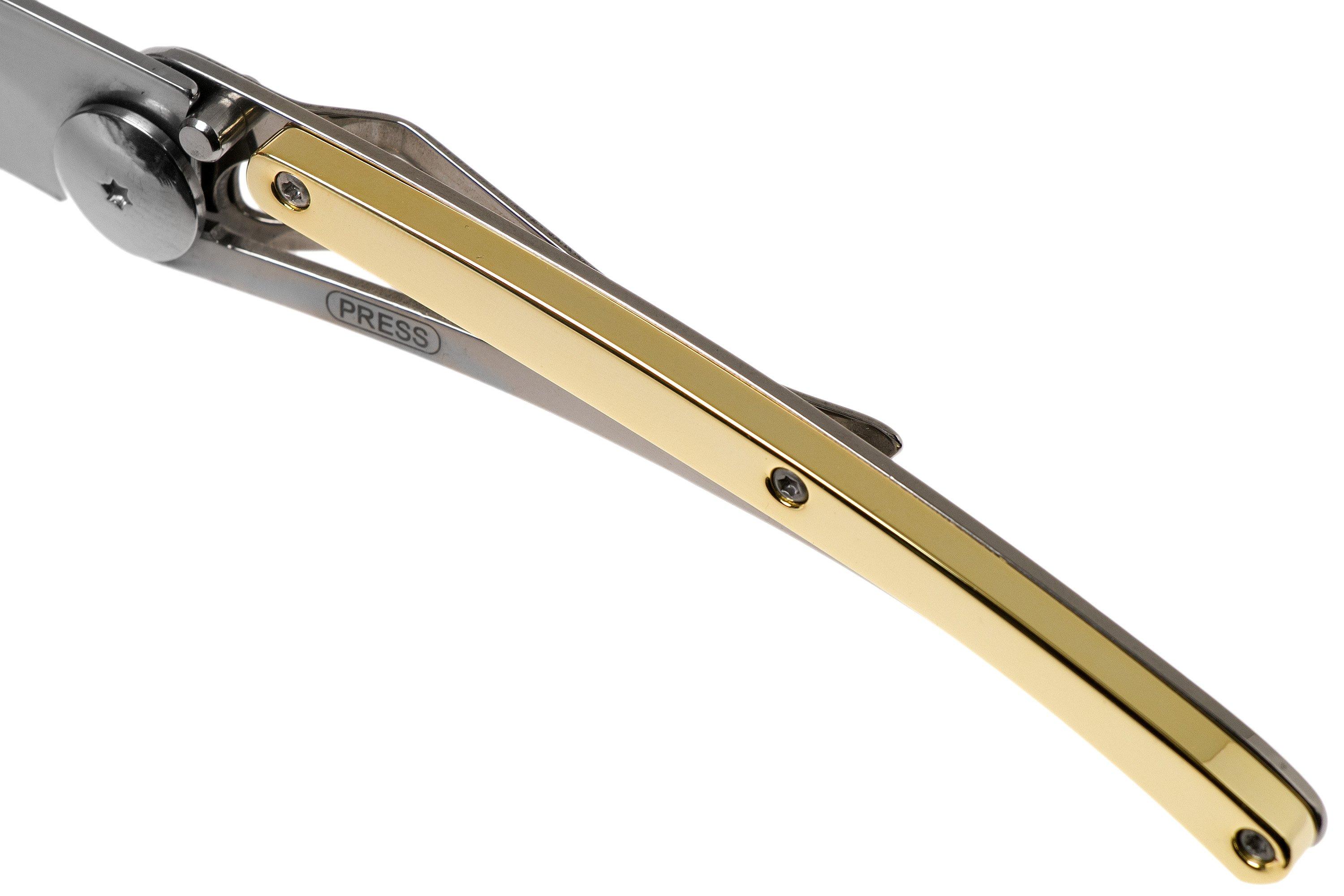 Deejo Gold 37g, Yellow Gold Gilded 1AM000010 pocket knife ...