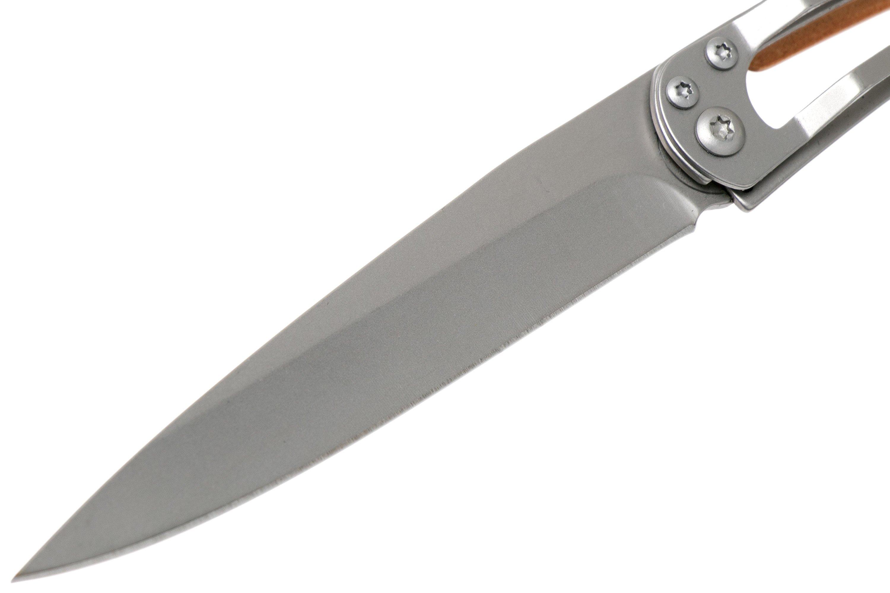 Deejo Wood 37g, Juniper wood 1CBG02 left-handed pocket knife ...