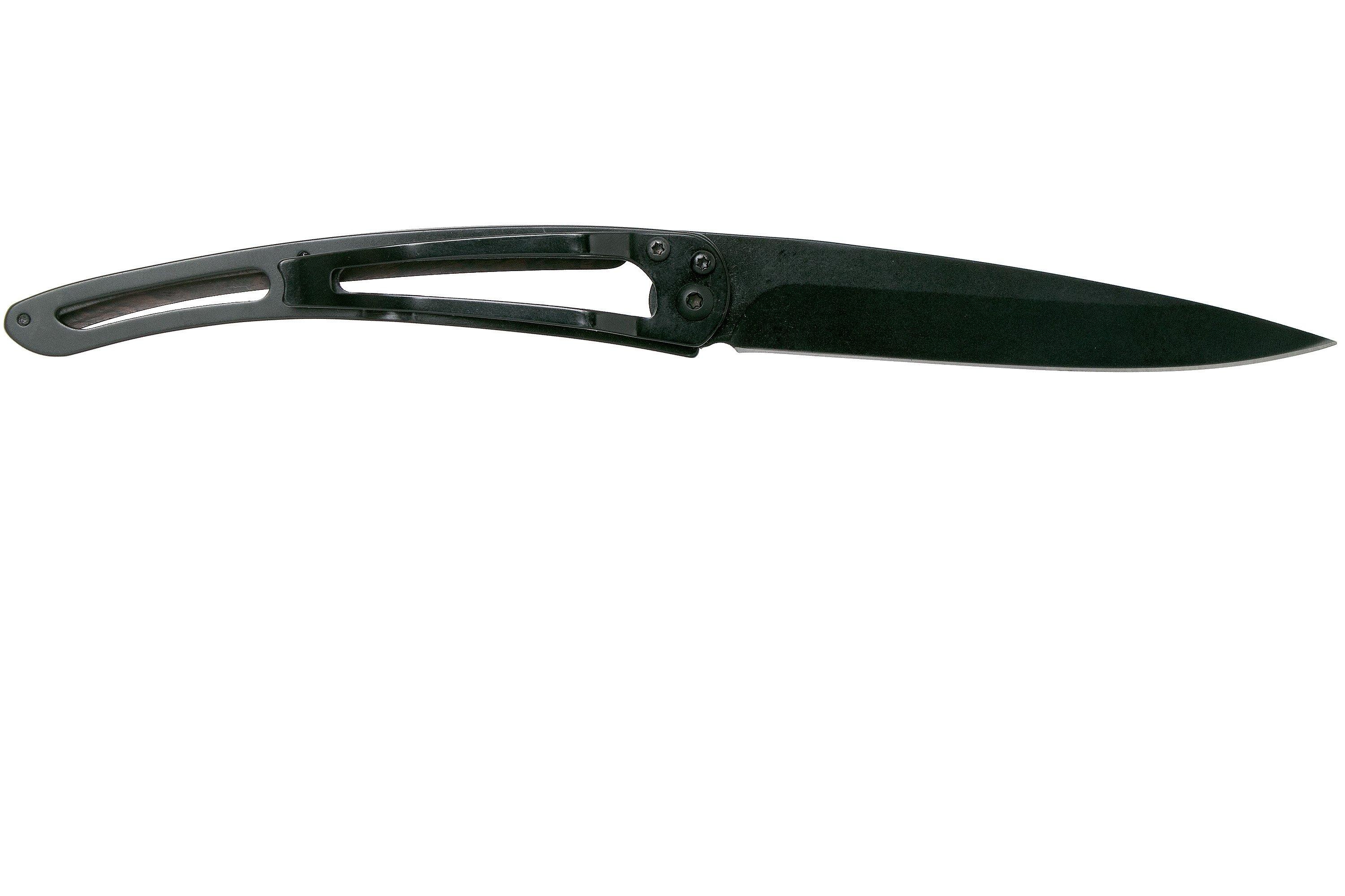 Deejo Tattoo Black 37g, Ebony, Punk 1GB000148 pocket knife ...