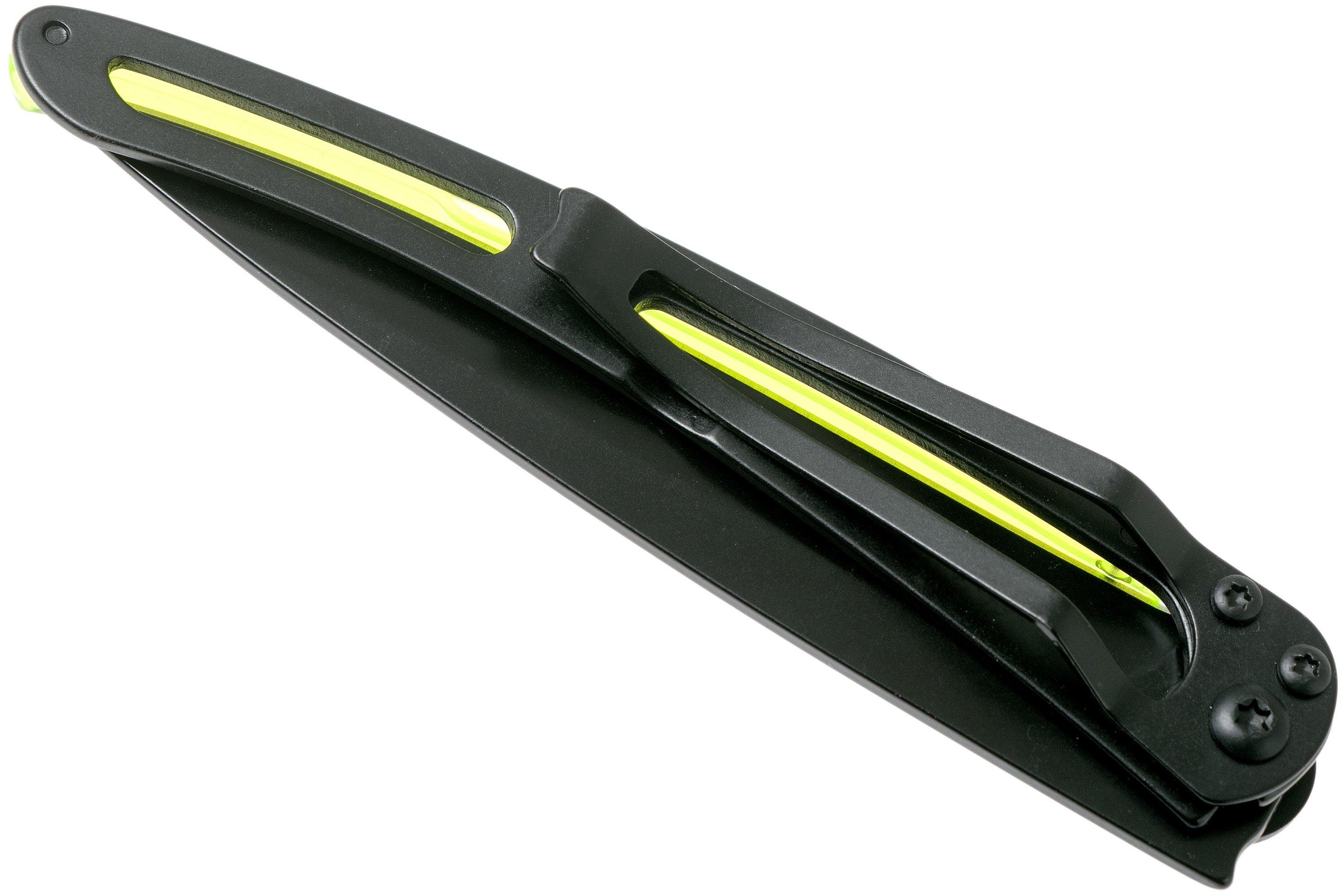 Deejo Tattoo Black Colours 37g, giallo, Zombie 1GB111 coltello da tasca ...