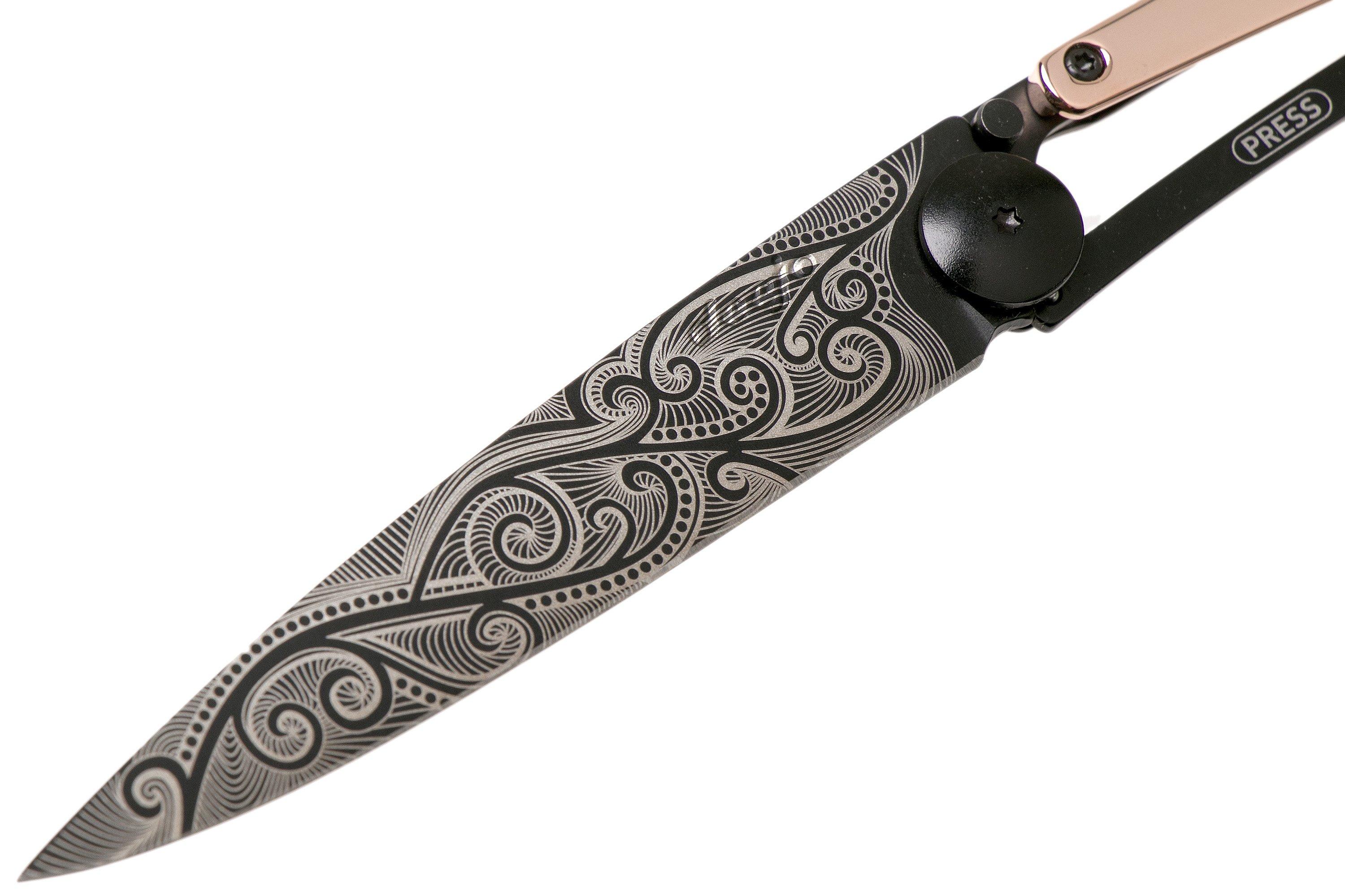 Deejo Tattoo Gold Black 37g, Pink Gold Gilded, Pacific 1GM000026 pocket ...