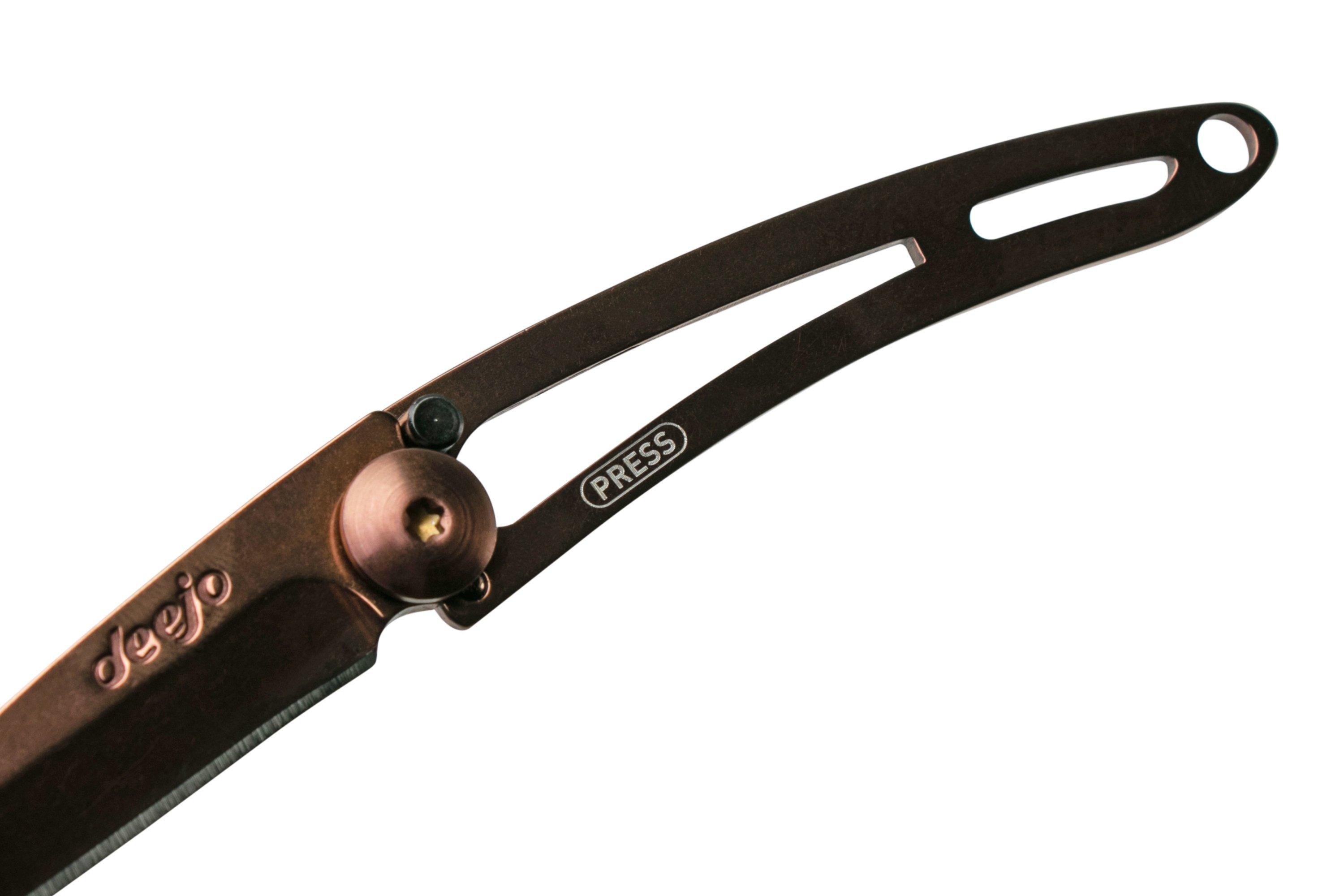 Deejo Naked 15g Copper Finish7NH000004 zakmes | Voordelig kopen bij ...