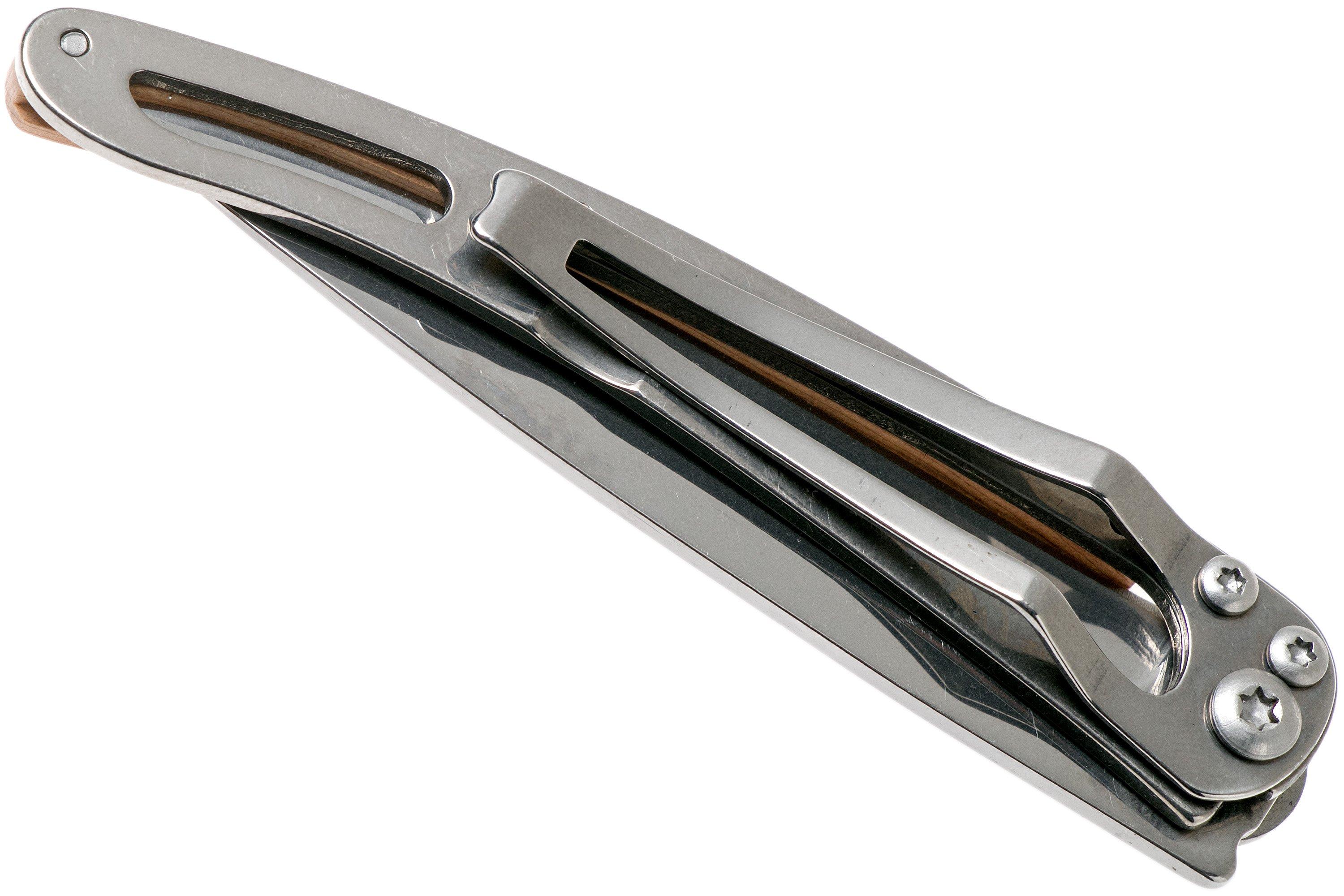 Deejo Tattoo 27g, Juniper wood, Cherry Blossom 9AB022 pocket knife ...