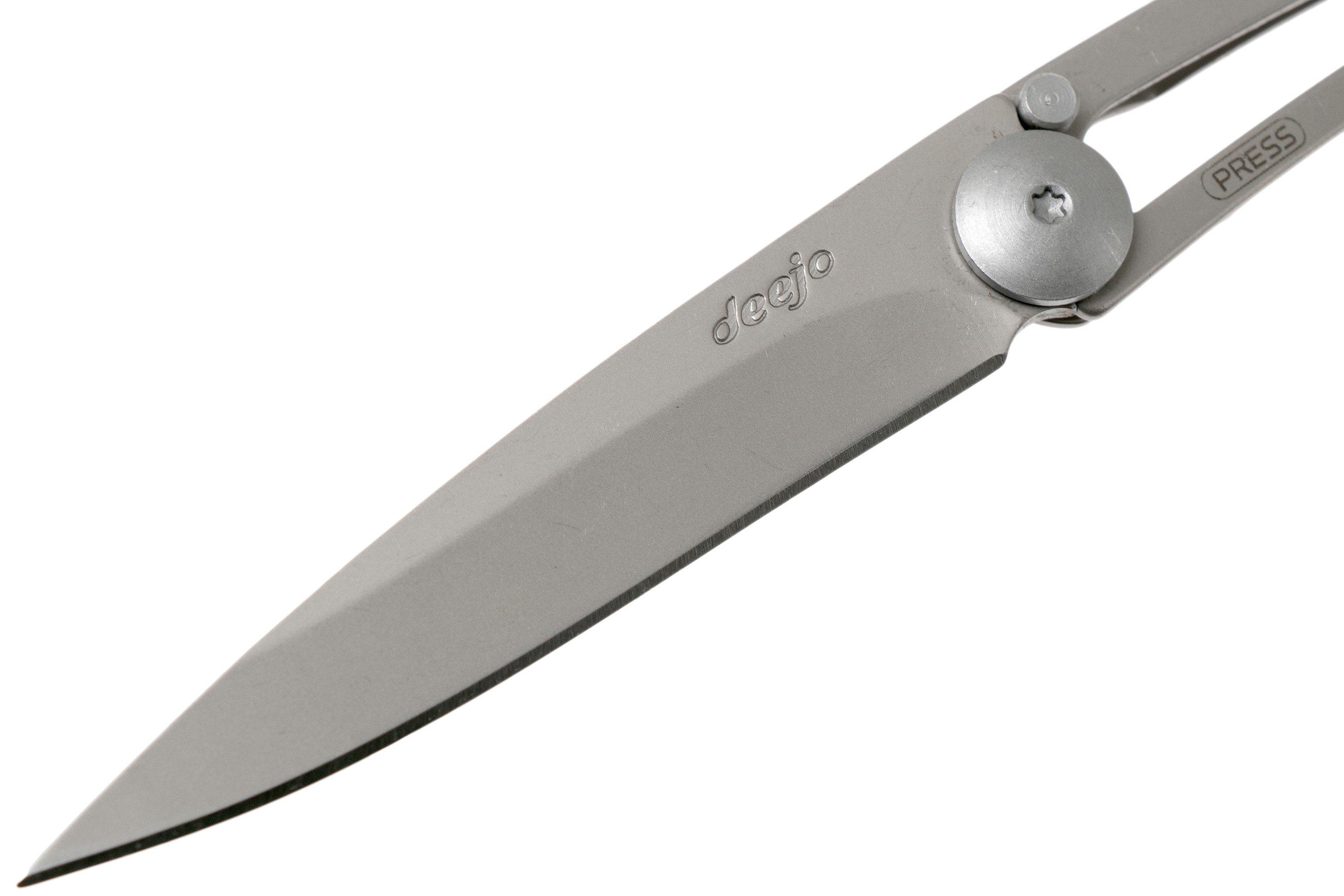 Deejo Naked 27g 9CN000 pocket knife | Advantageously shopping at ...