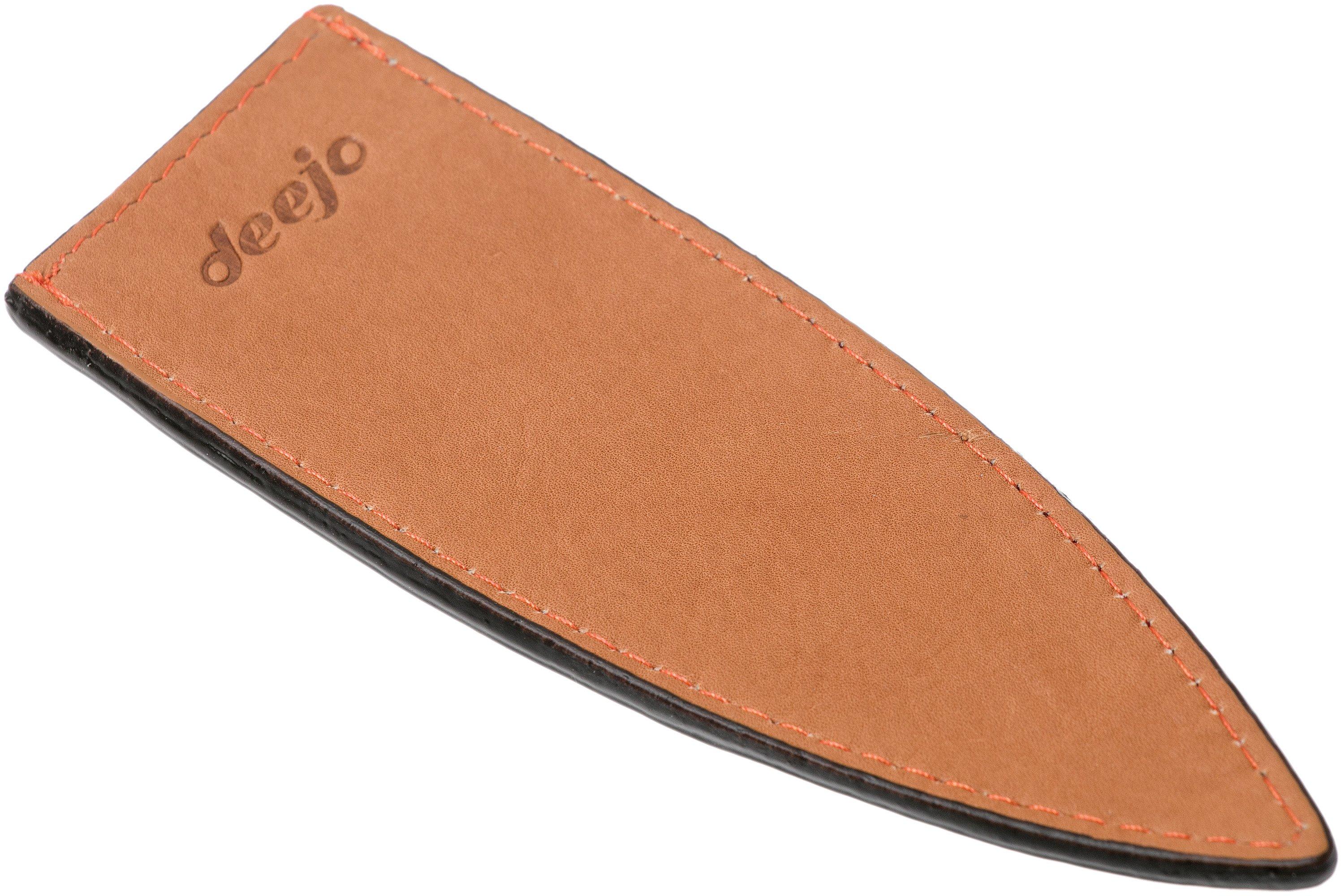 Deejo natural leather sheath for 37g Deejo, E500 | Advantageously ...