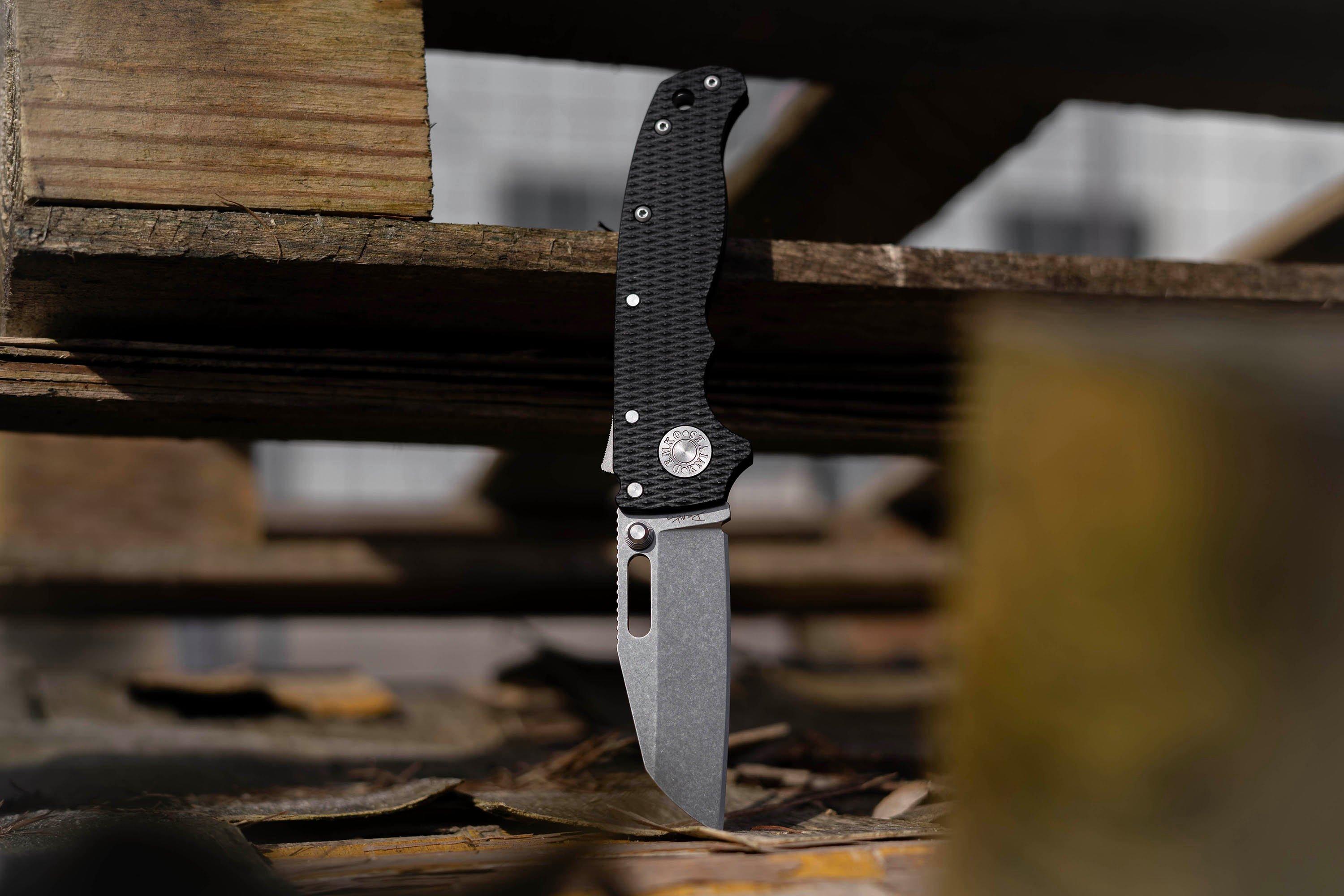 Demko Knives AD20.5 Shark-Lock CPM 20CV Shark Foot AD205-20CV-BLK-SF ...