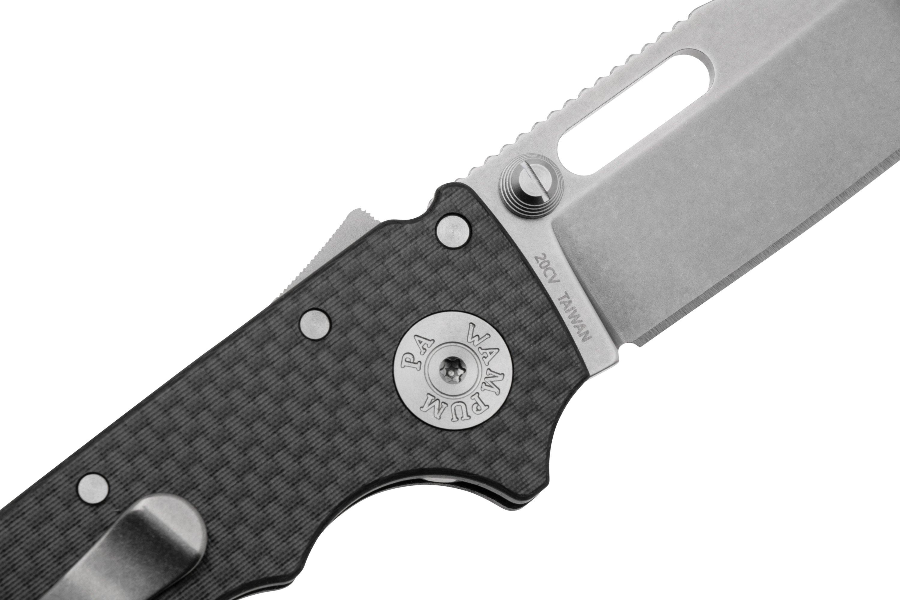 Demko Knives AD20.5 Shark-Lock CPM 20CV Clip Point AD205-20CV-CARBON-CP Carbon Fiber, zakmes ...