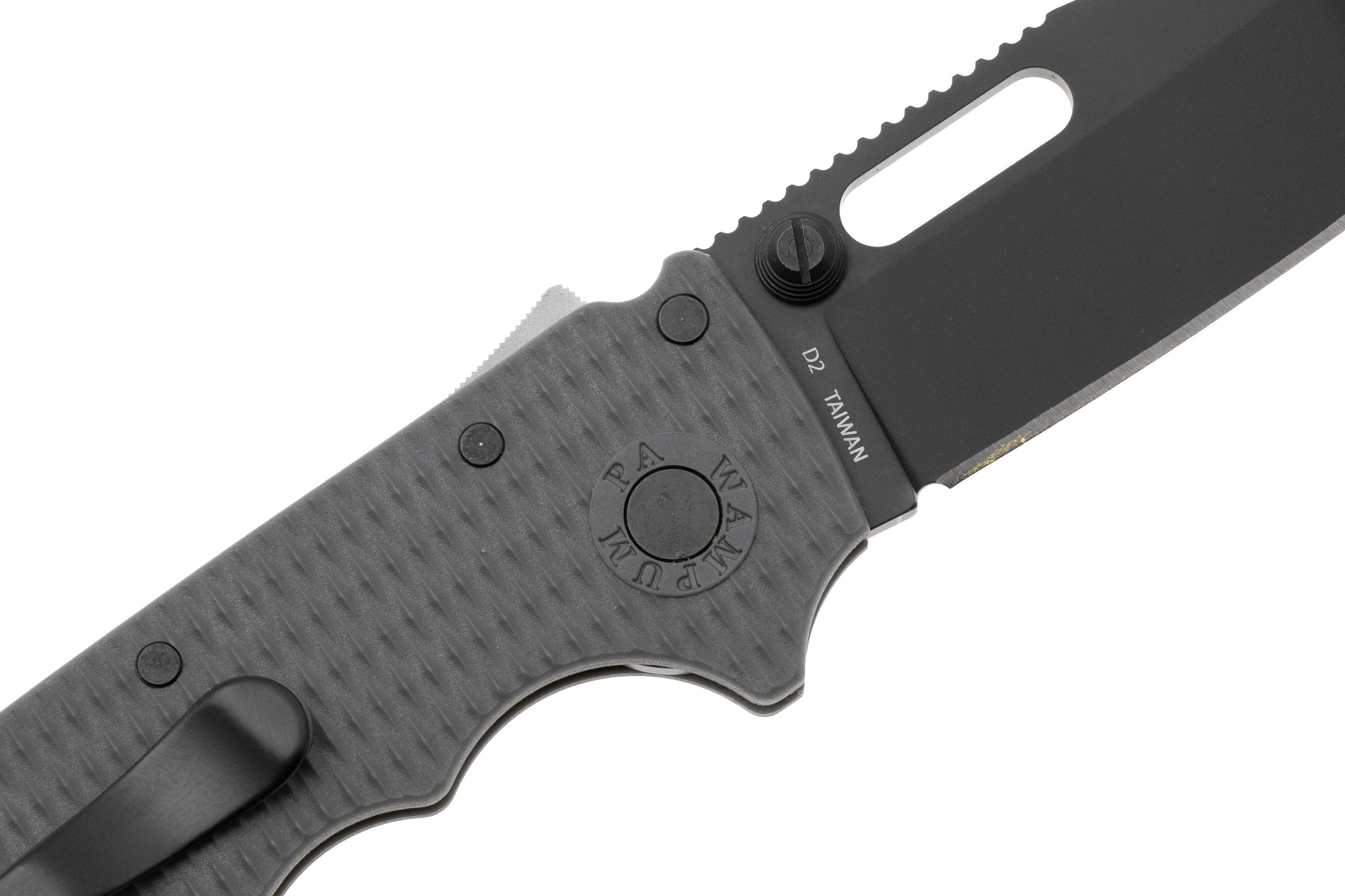 Demko AD20.5 Shark-Lock, DLC D2 Clip Point, 205-D2-CP-DLC, Grivory ...