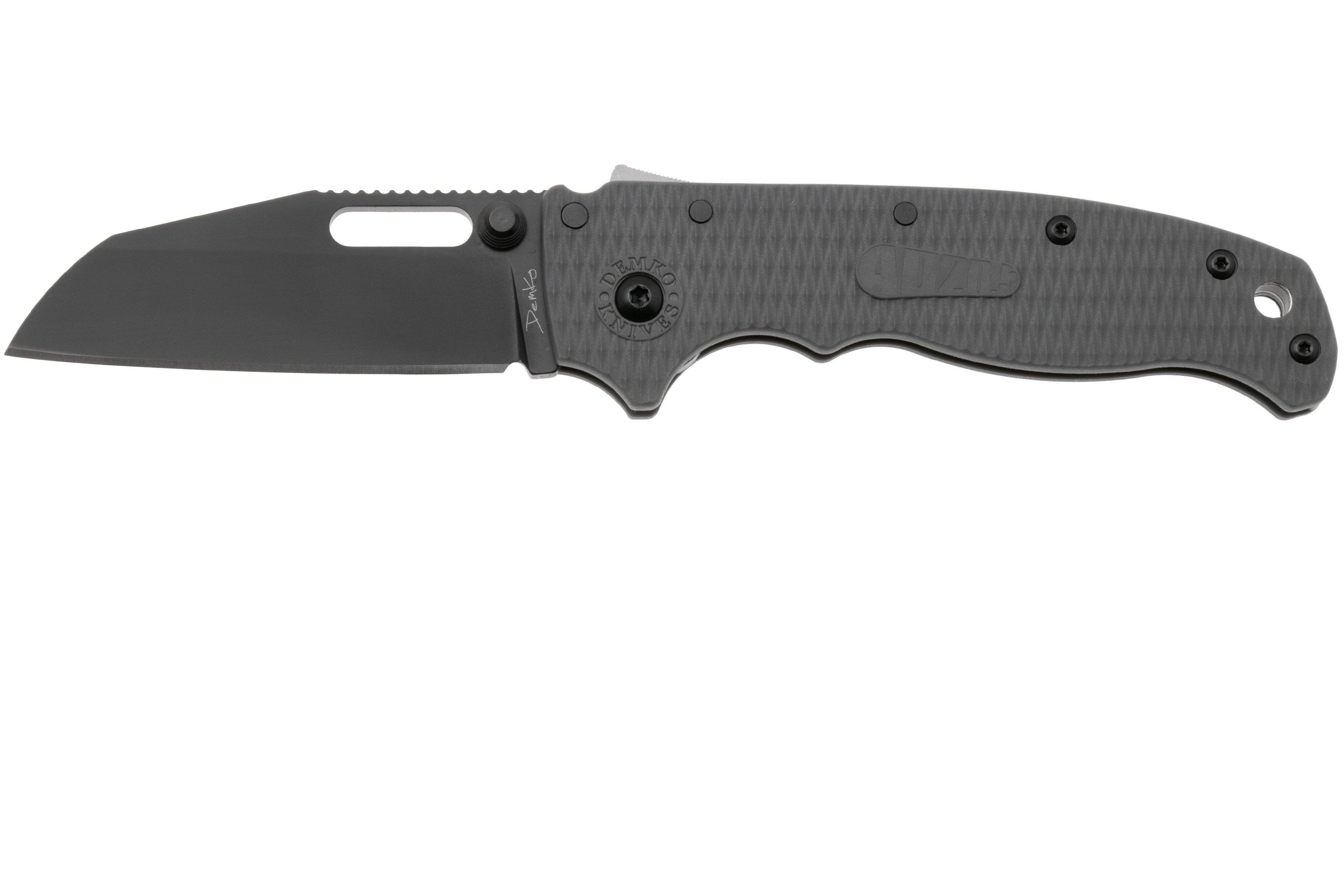 Demko AD20.5 Shark-Lock, DLC D2 Shark Foot, 205-D2-SF-DLC, Grivory pocket knife | Advantageously ...