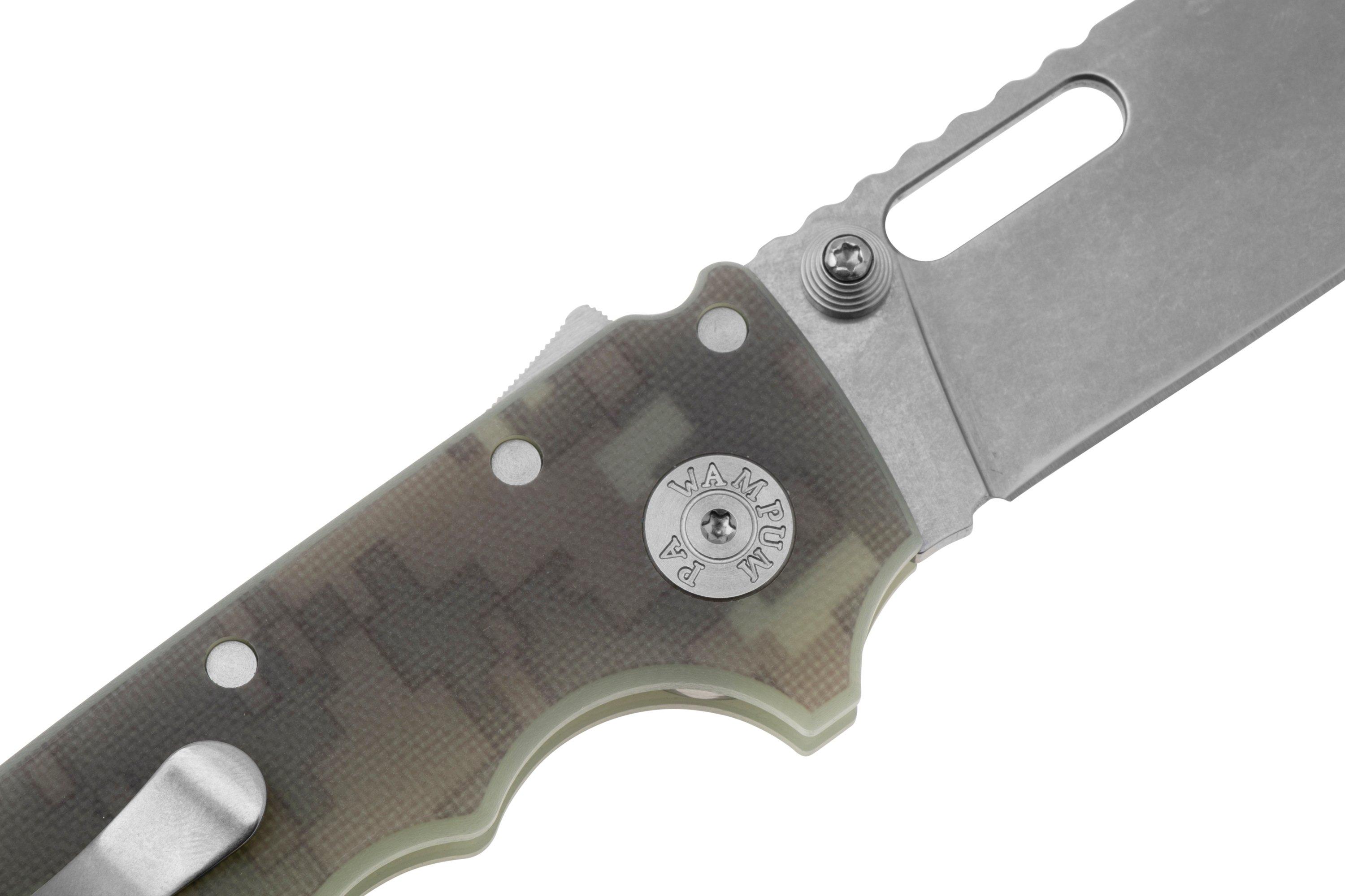 Demko Knives AD20I 1 Slim Shark Lock CPM MagnaCut Drop Point Digi-Camo ...