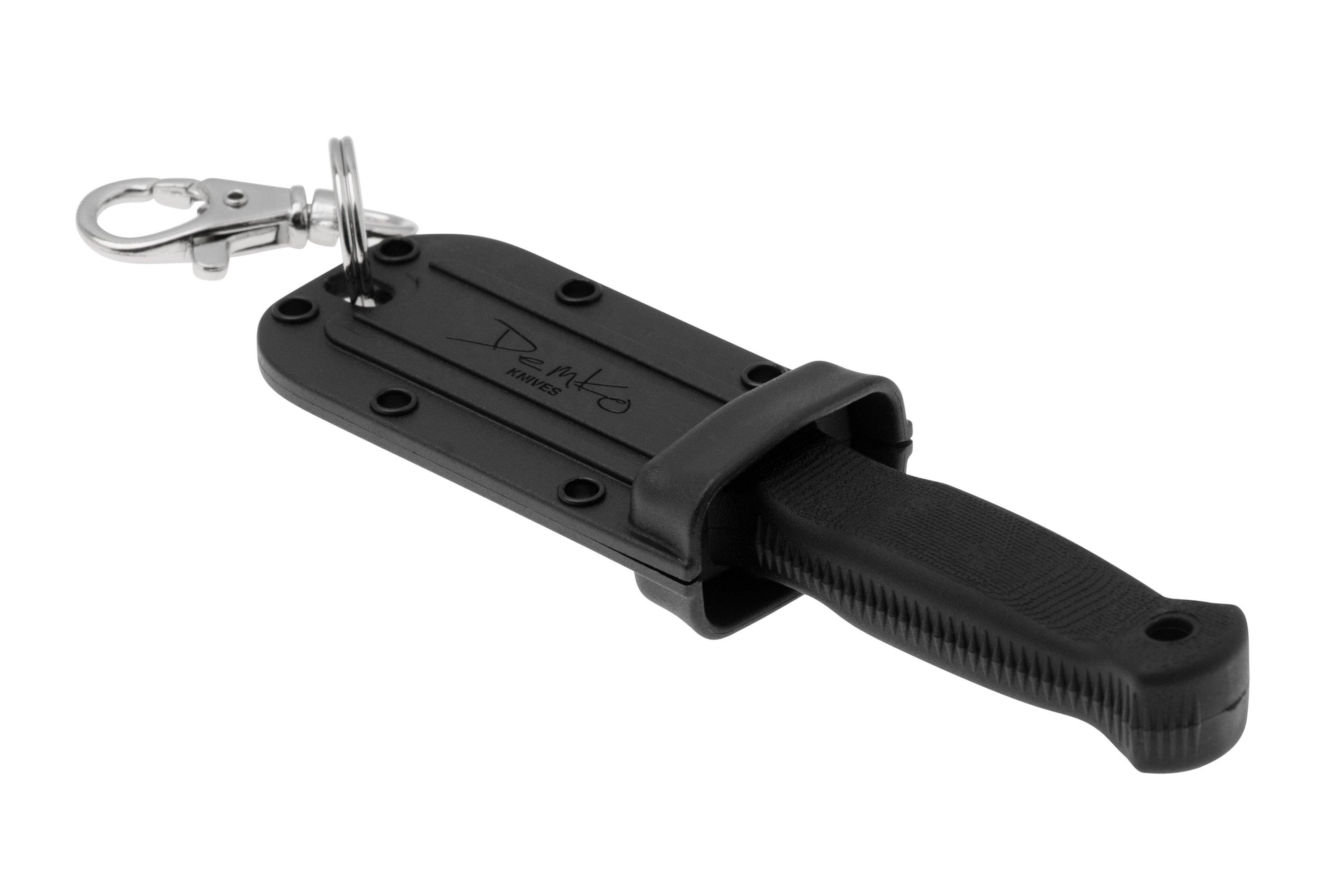 Demko Knives Armiger 2 Serrated Clip Point ARM2-4034SS-CP-SERR Black ...
