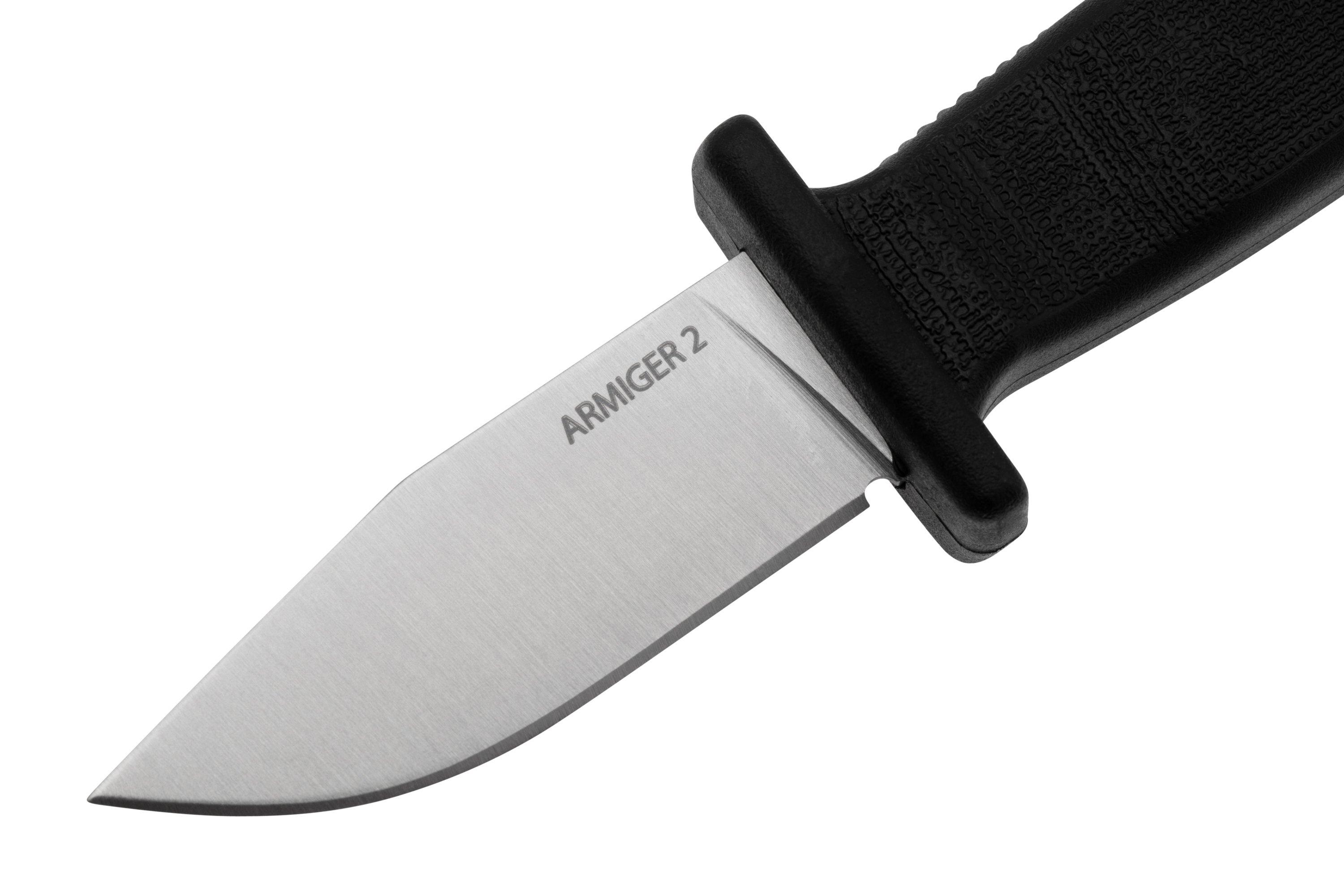 Demko Knives Armiger 2 Clip Point ARM2-4034SS-CP Black TPR, nekmes ...