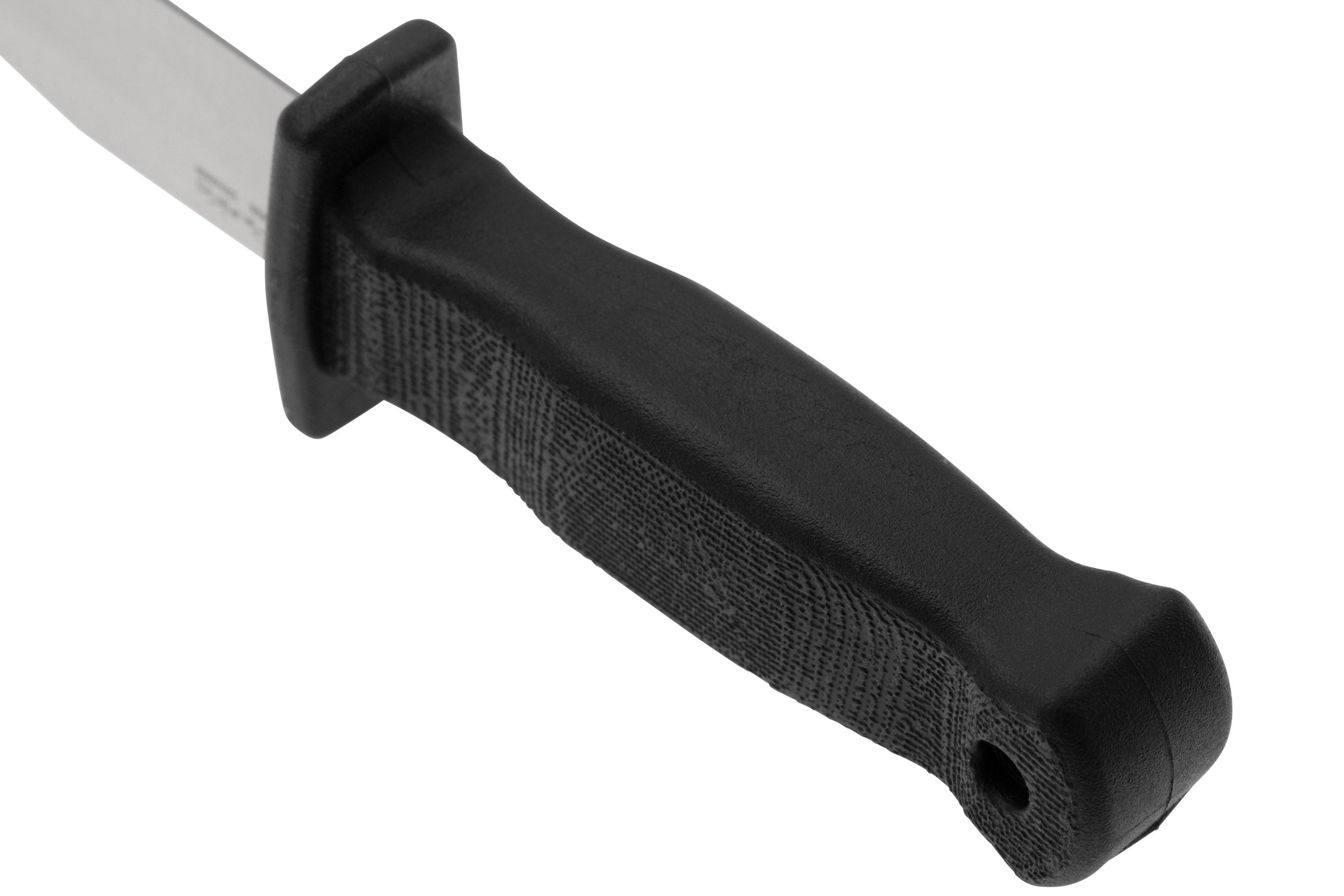 Demko Knives Armiger 2 Shark Foot ARM2-4034SS-SF Black TPR, neck knife ...