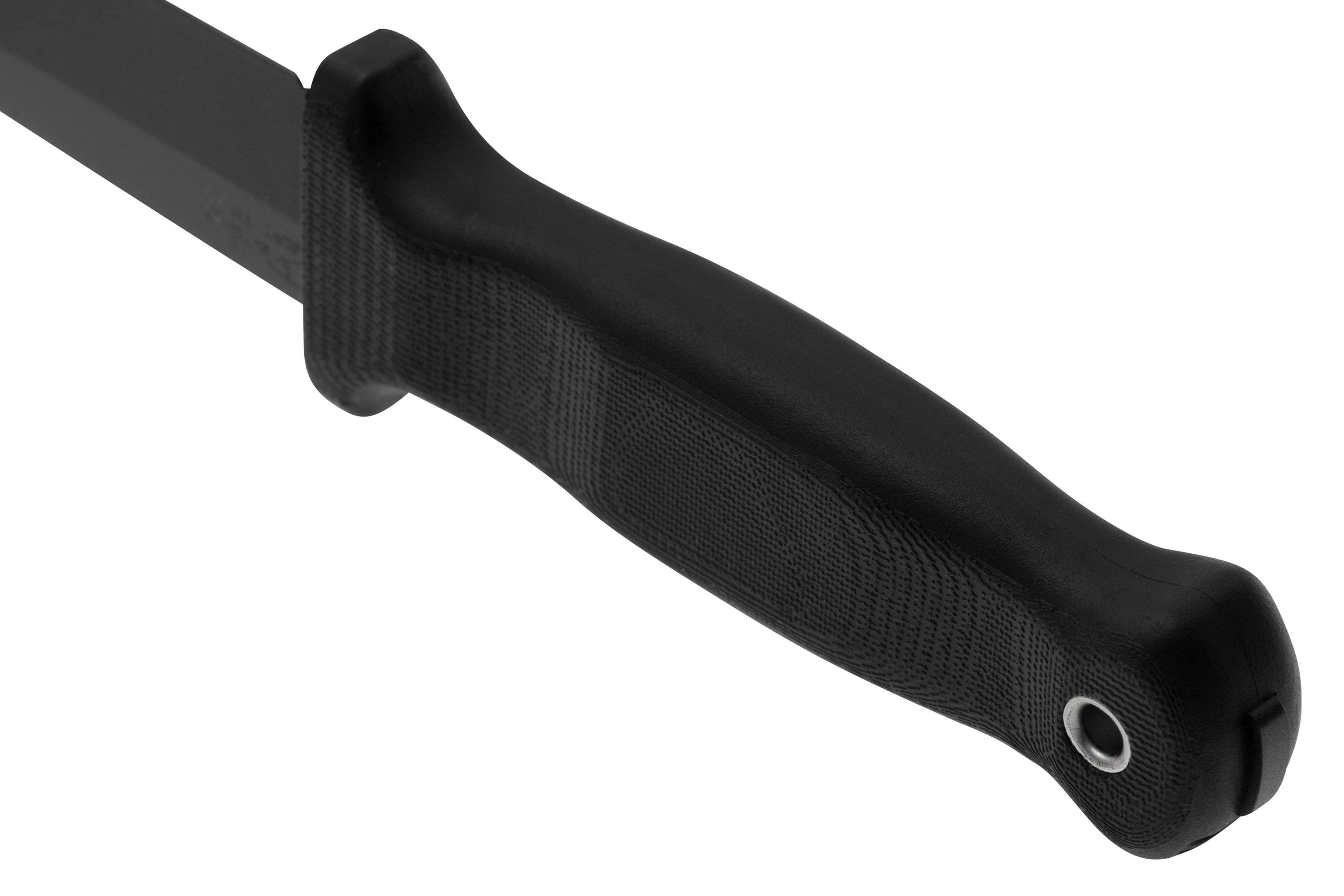 Demko Knives Armiger 4 Tanto Point ARM4-80CrV2-BLK-TP Black TPR ...