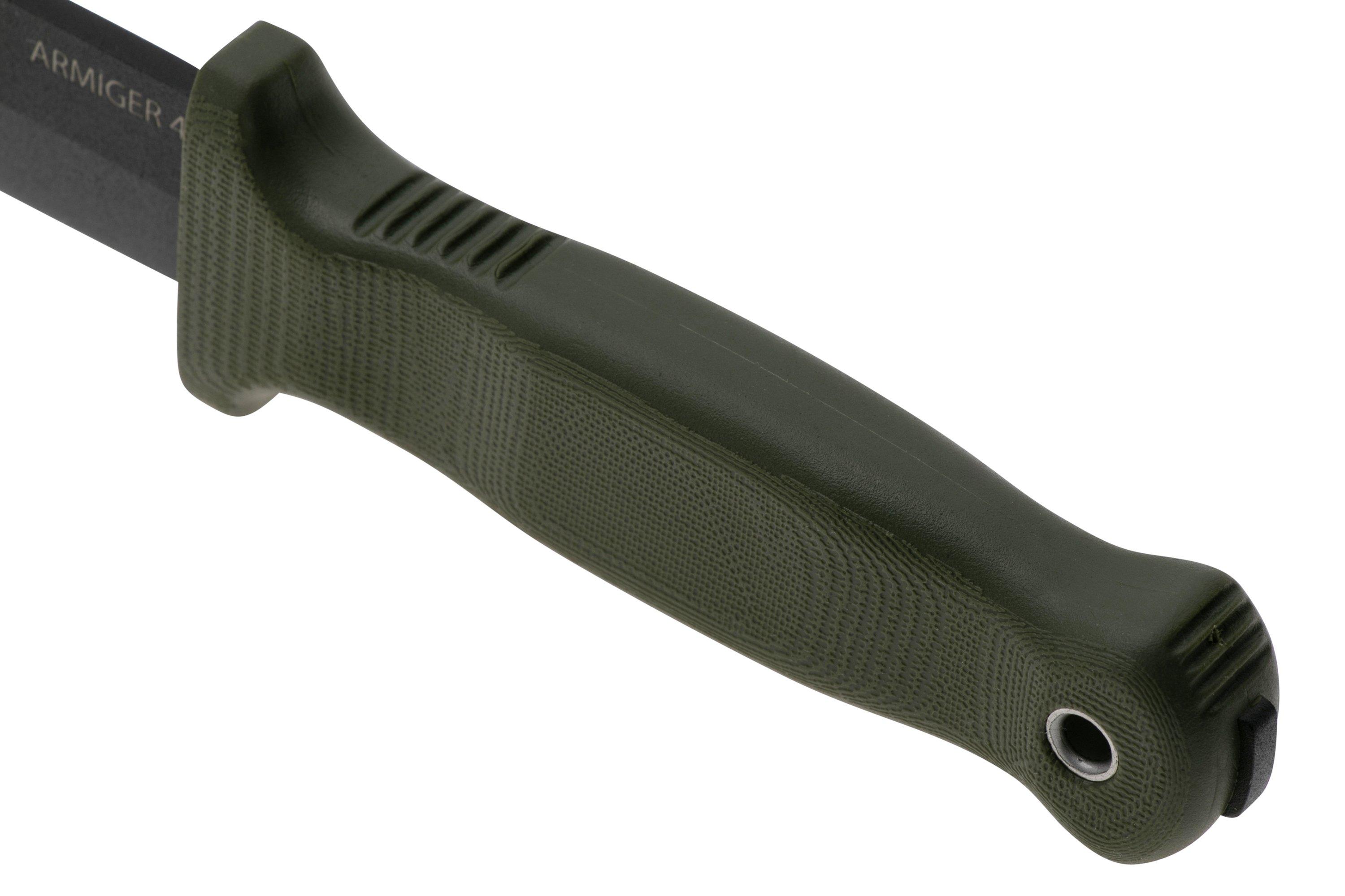 Demko Knives Armiger 4 Spear Point ARM4-80CrV2-OD-SPR OD-Green TPR ...