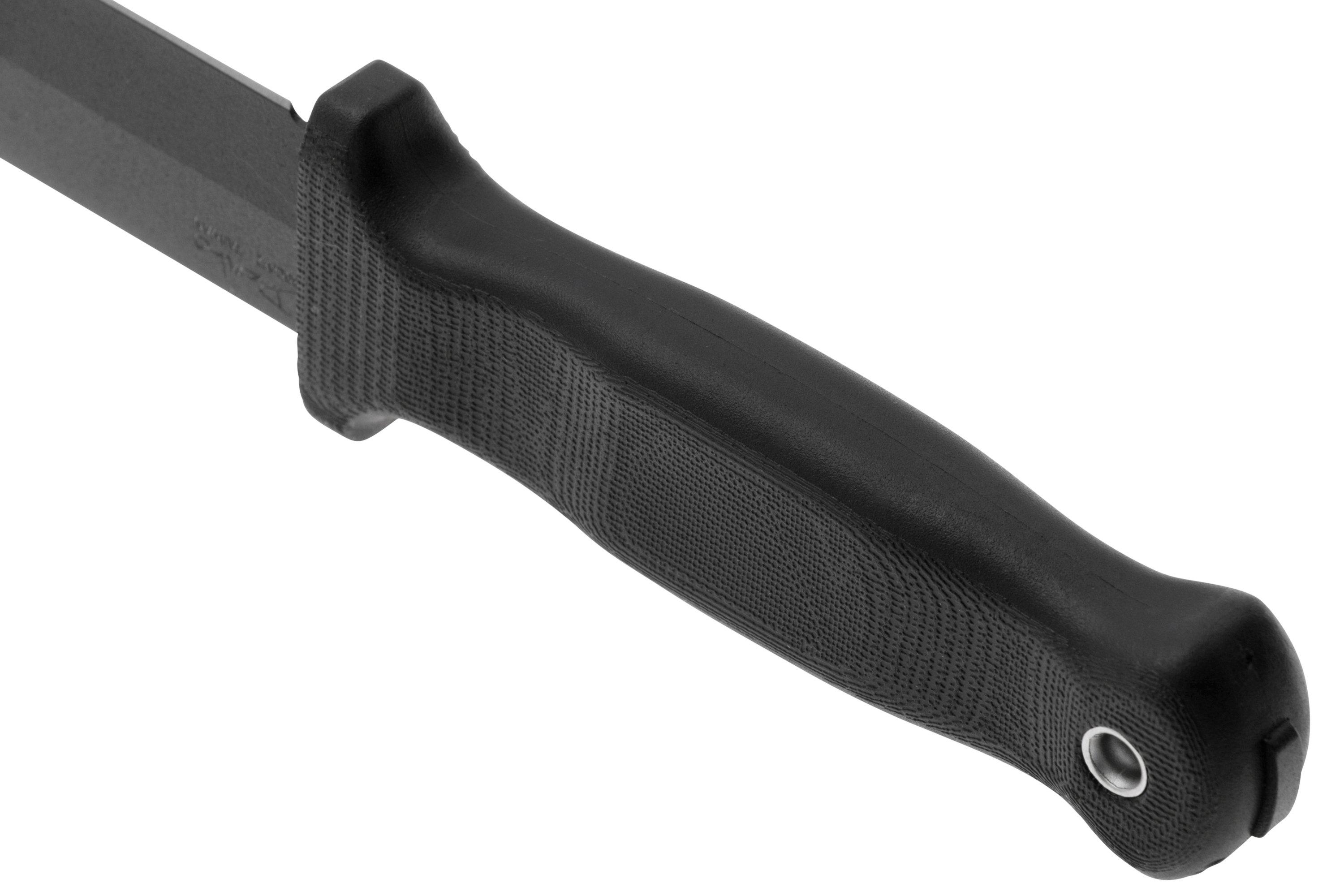 Demko Knives Armiger 4 Spear Point ARM4-80CrV2-BLK-SPR Black TPR ...